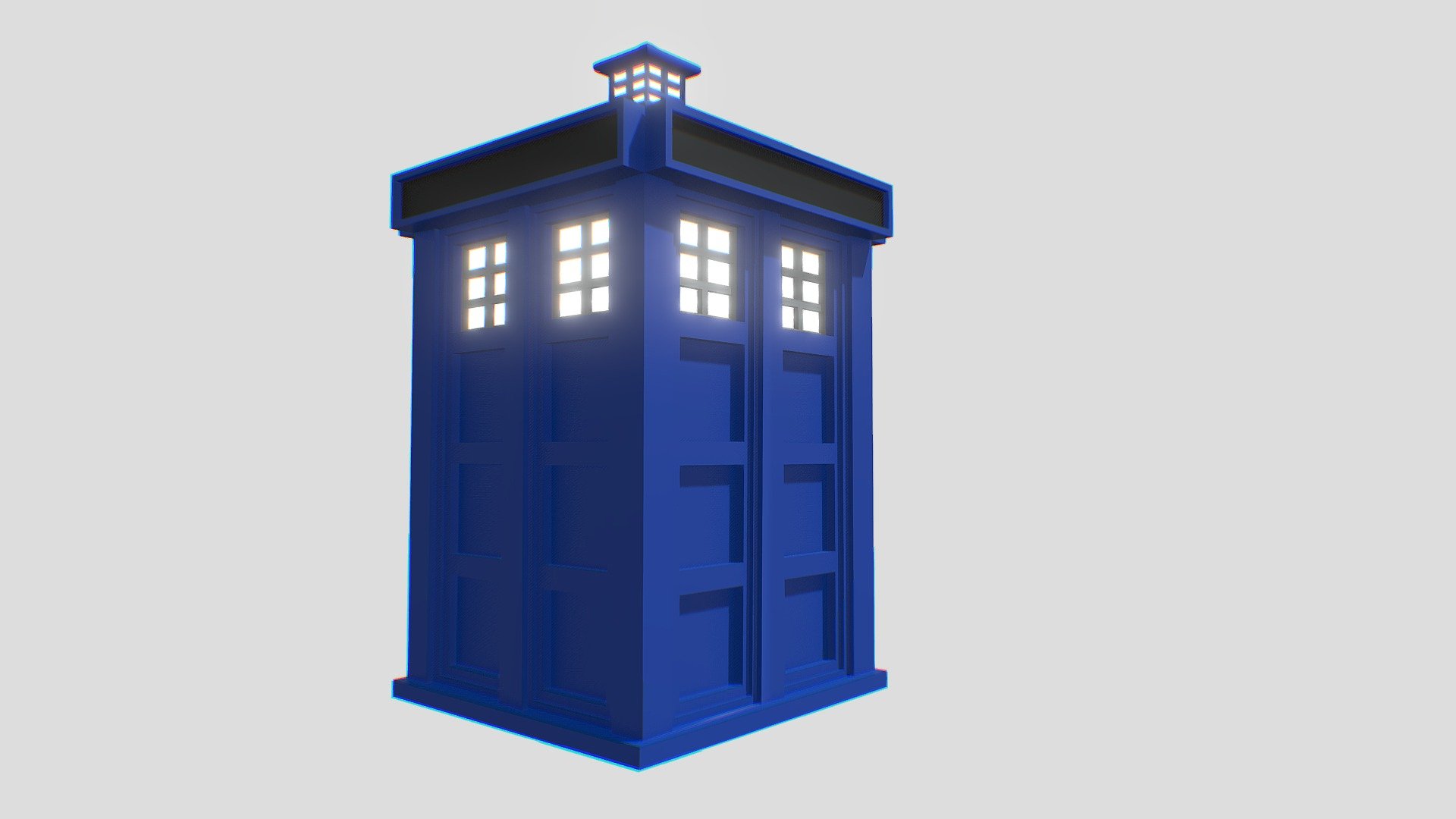 Tardis - Download Free 3D model by Luiza Moreira (@lily.berry) [d8794bb ...