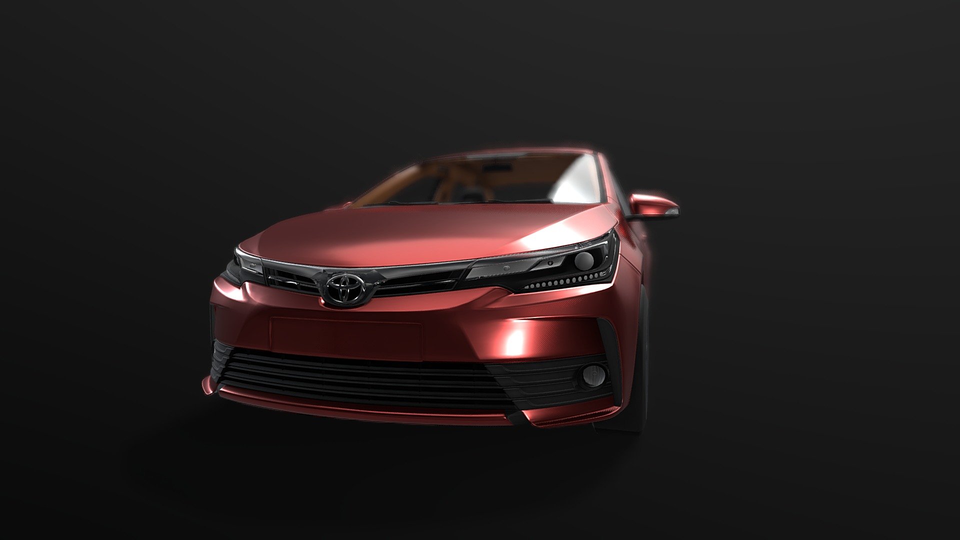 toyota-corolla-e170-2017 - Download Free 3D model by Blender Boy ...