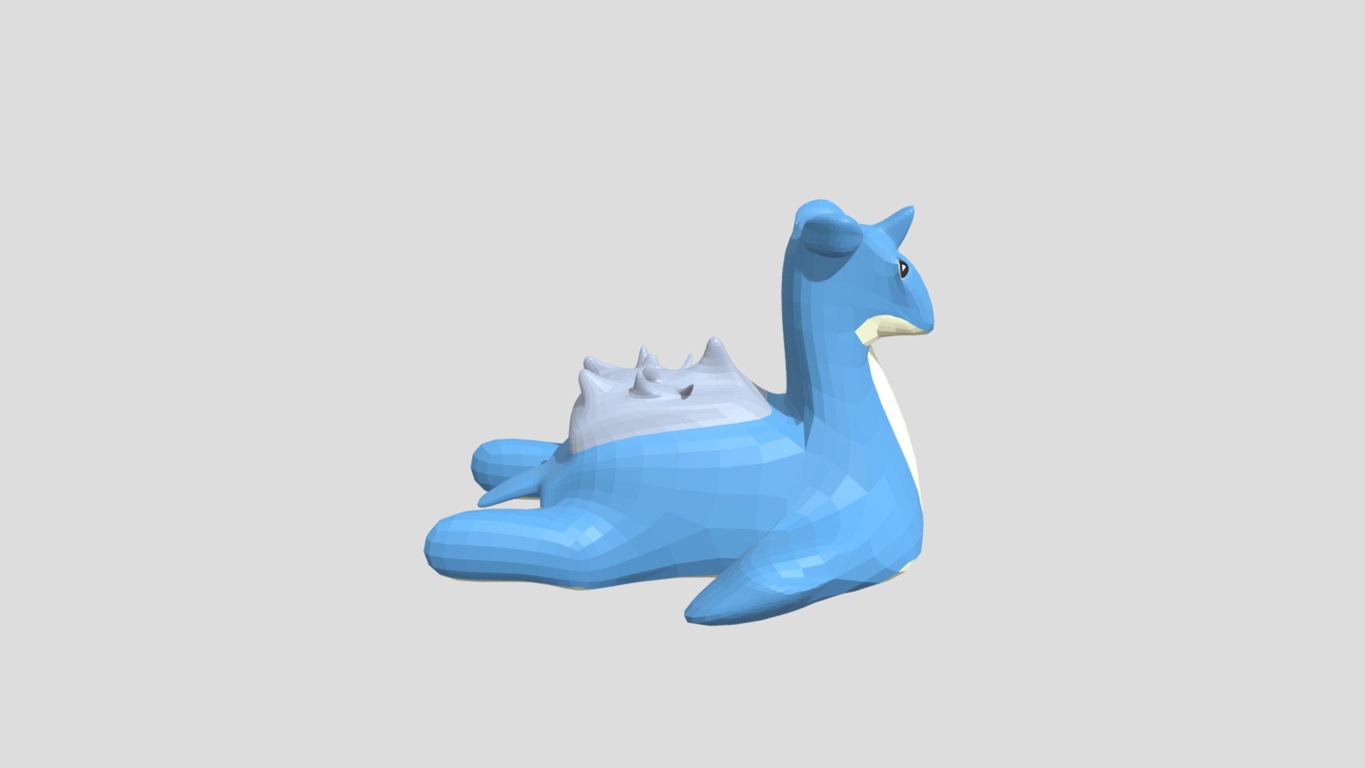 Lapras Model - 3D model by 722 (@Watne) [d87b051] - Sketchfab