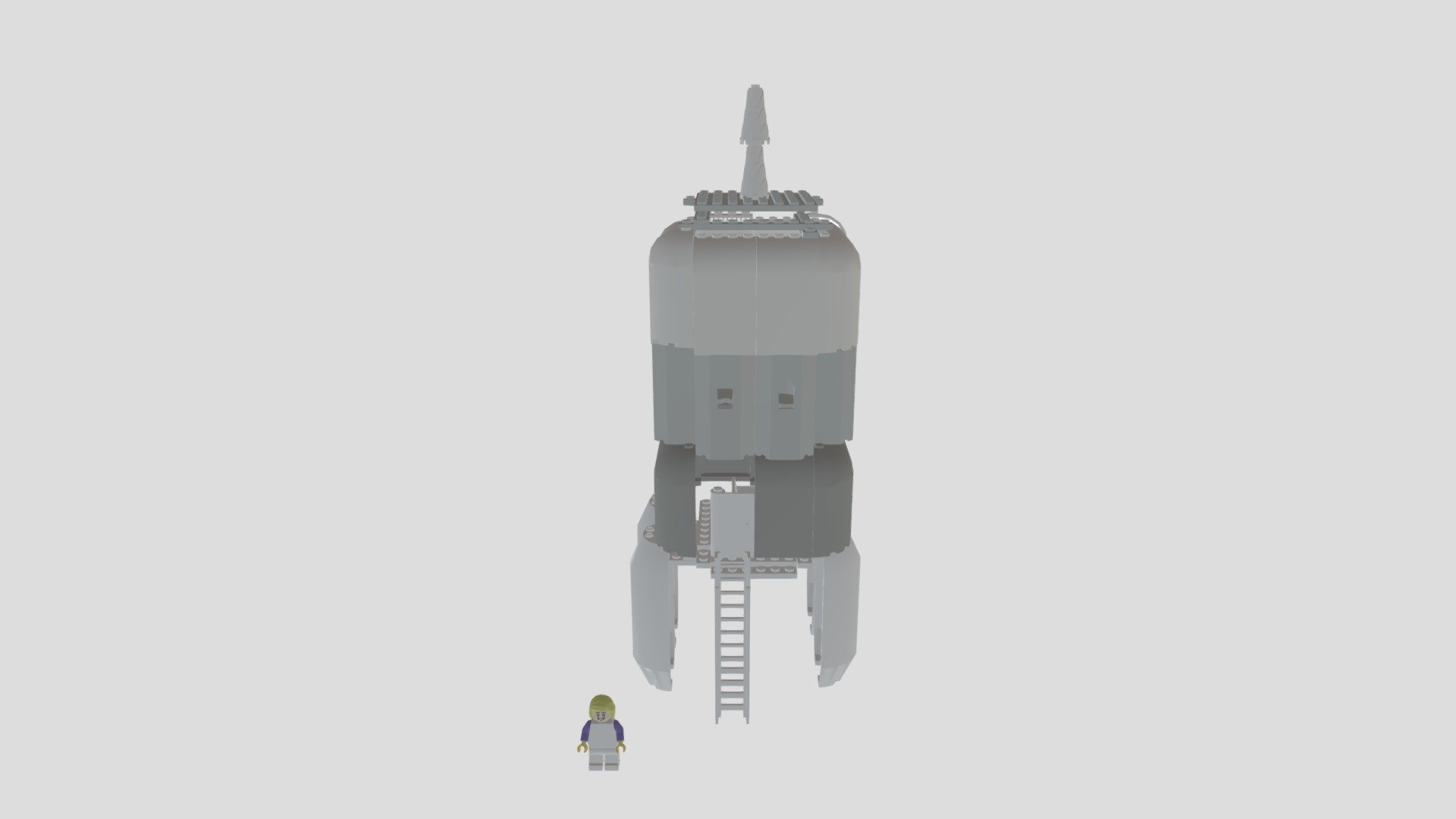 RocketShip Model - 3D model by rehmanhad [d87c0a6] - Sketchfab