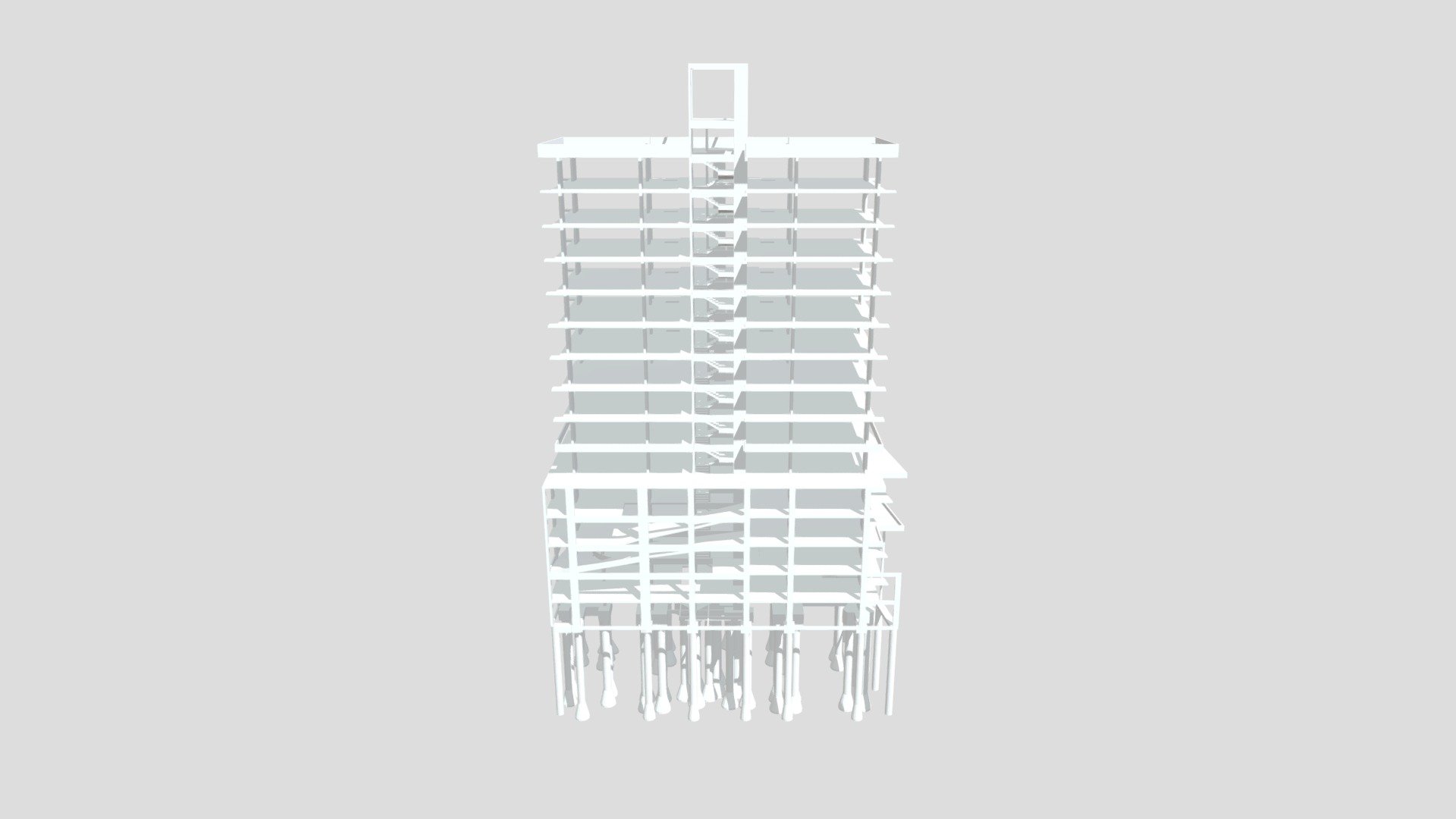 PROJETO - AP THALHEIMER CONSTRUTORA LTDA - 3D model by erx.engenharia ...