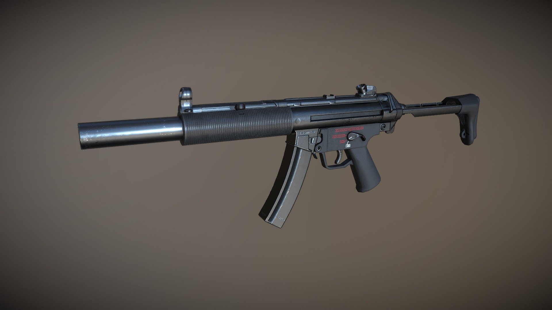 MP5 SD - 3D model by Gyuszko [d87dae9] - Sketchfab