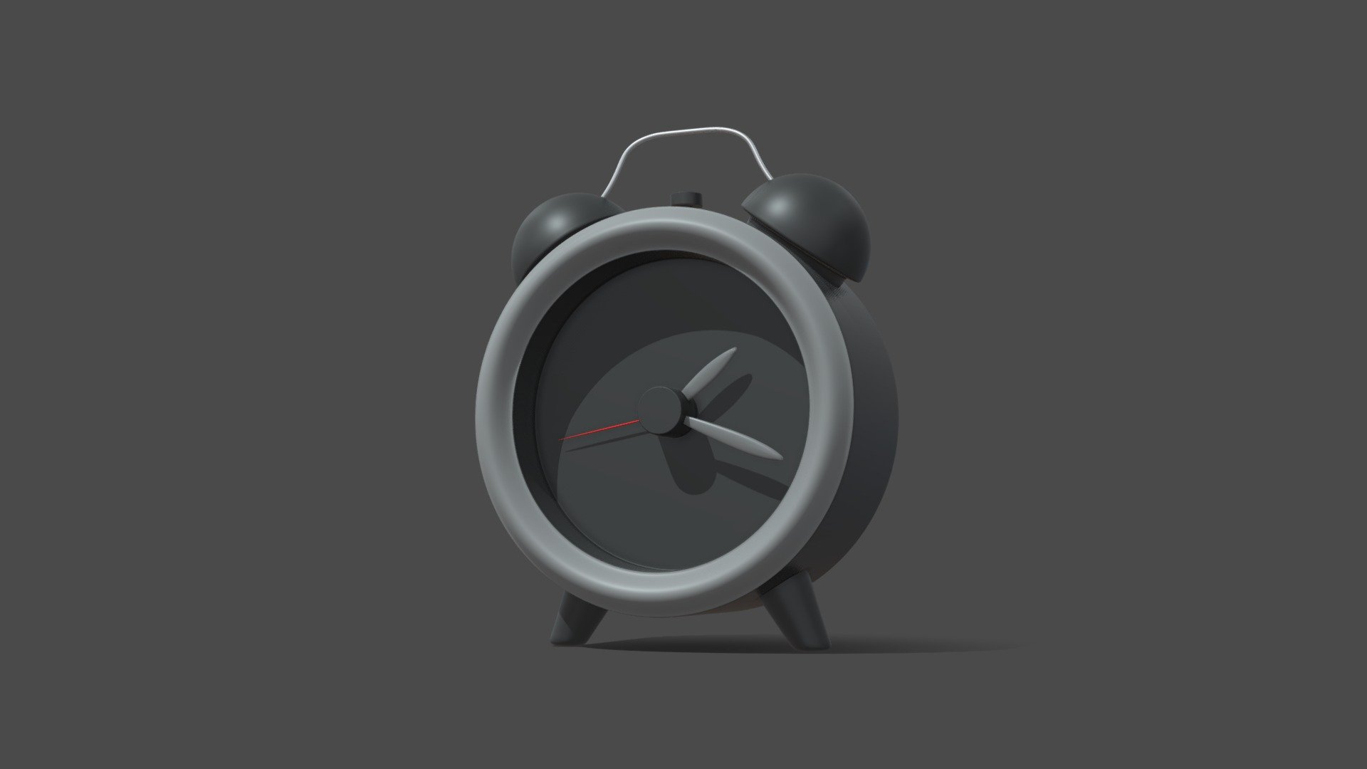 Watch Clock in Grey - Download Free 3D model by rikugo.studio [d87e5b1 ...