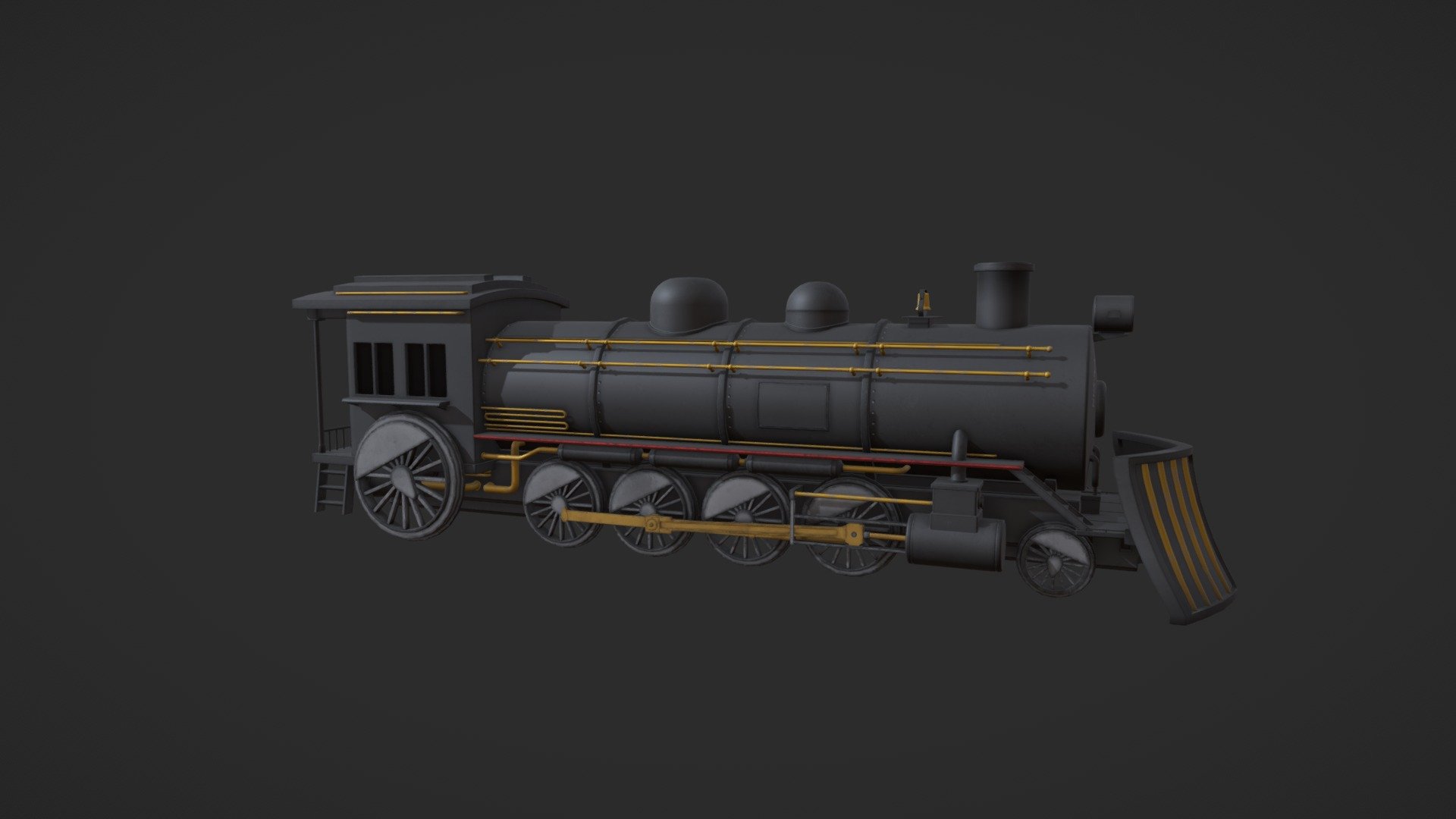 Old Train - 3D model by arthurblx [d8814ed] - Sketchfab