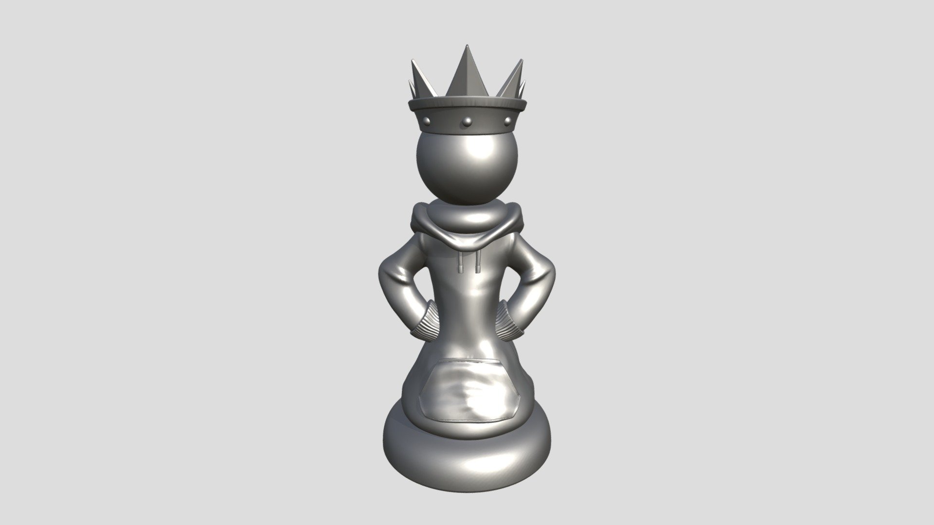 B_Queen_H - 3D model by Pabloderosacruz [d8819a9] - Sketchfab