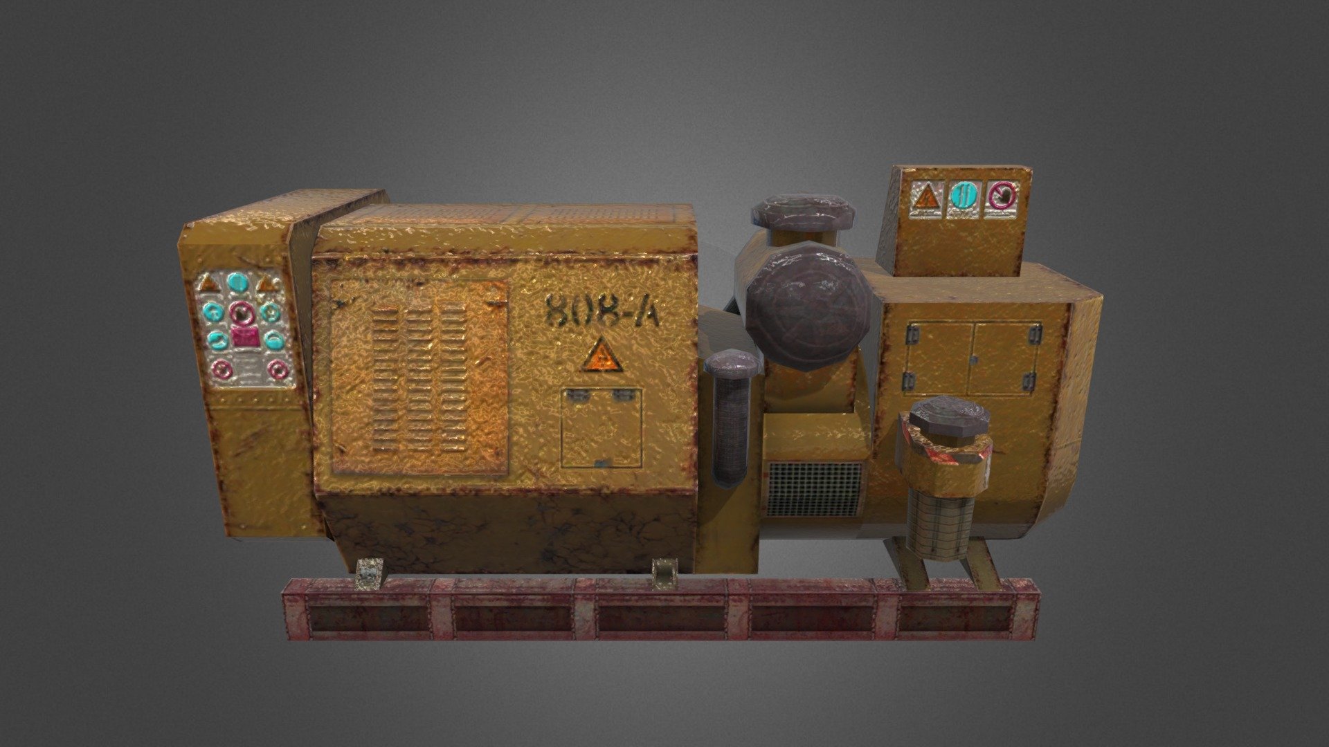 Electric Energy Plant - Download Free 3D model by DanixsDesigner ...