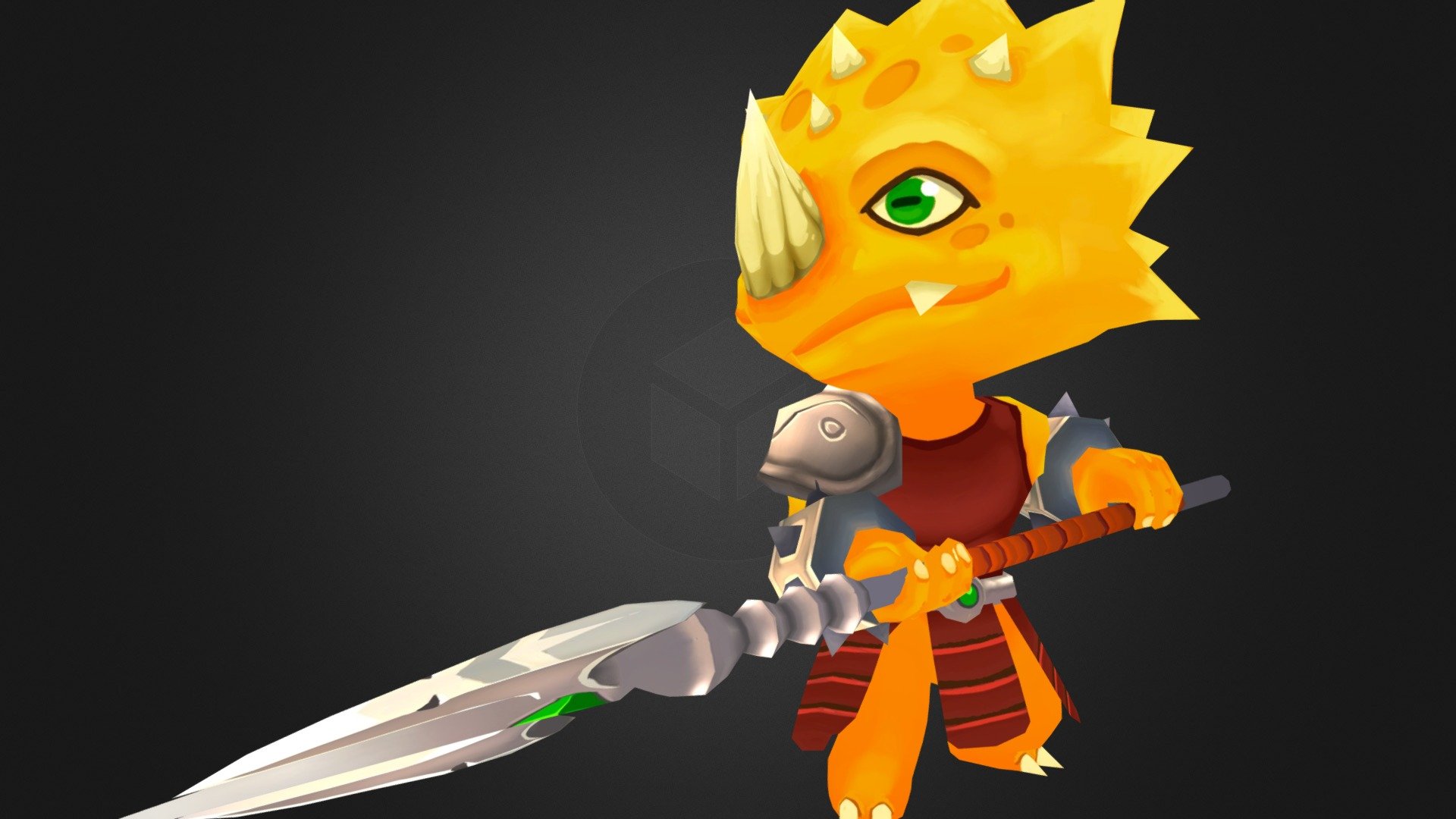 Dino animated character - 3D model by bestgamekits [d885072] - Sketchfab