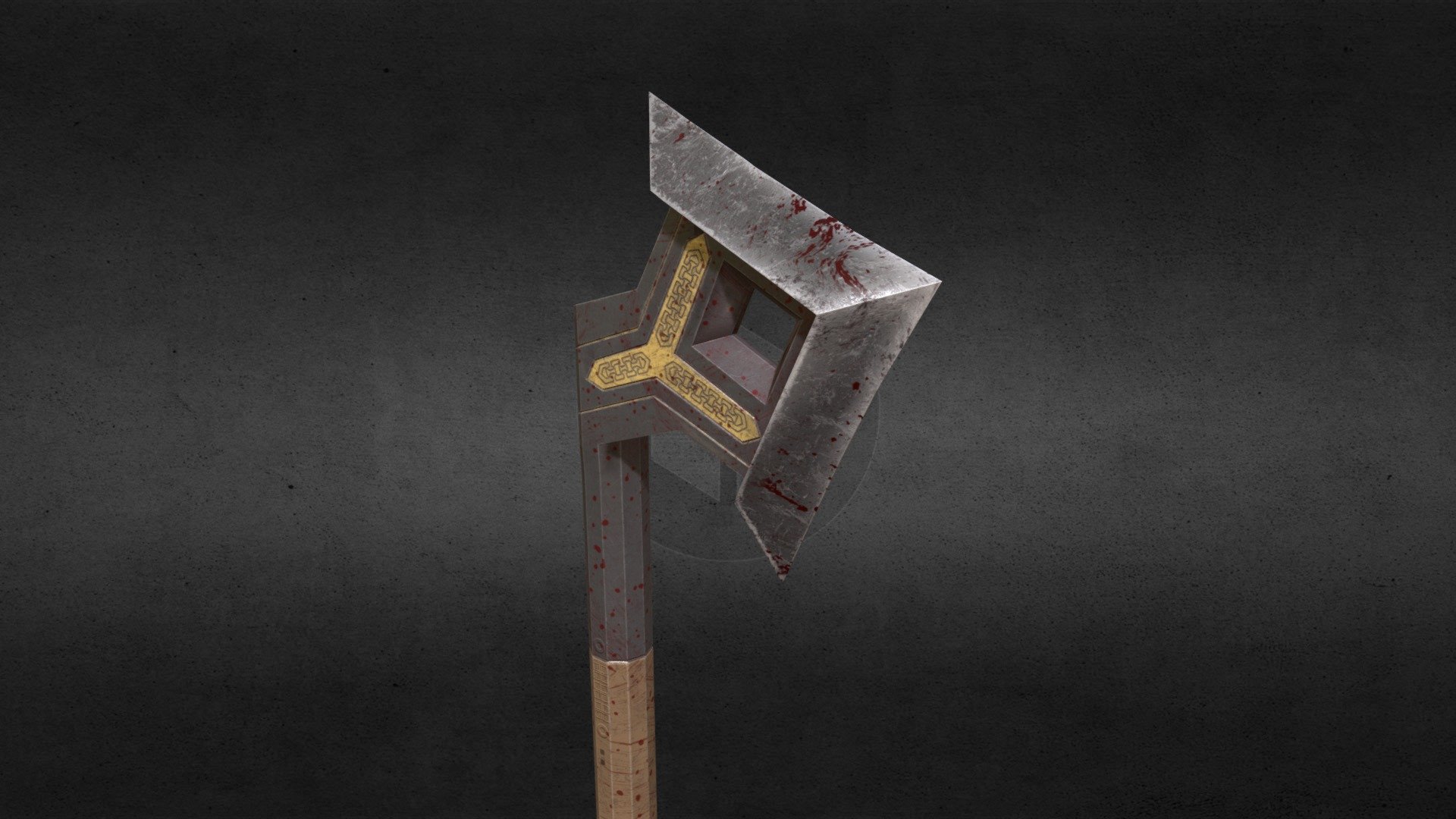 Thorin's Axe - Download Free 3D model by Alpha One (@alpha_0816 ...