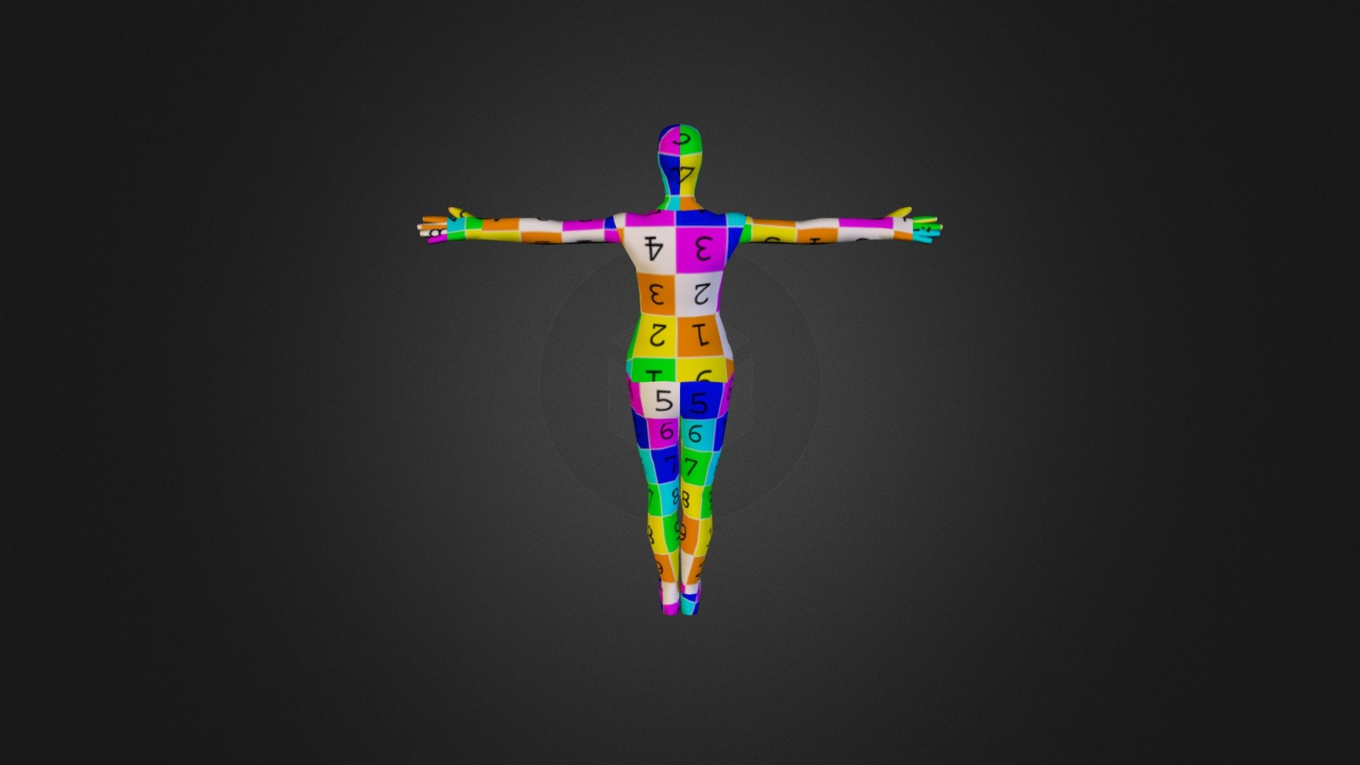 Full Body Model UV'd - 3D model by Joel Champ (@JoelRaeChamp) [d8861c5 ...