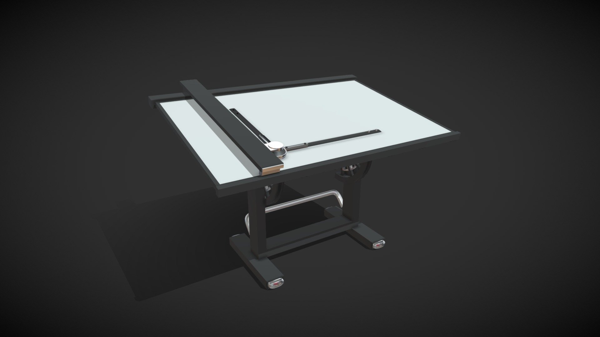 Drafts Table - 3D model by The Learning Network (@TheLearningNetwork ...