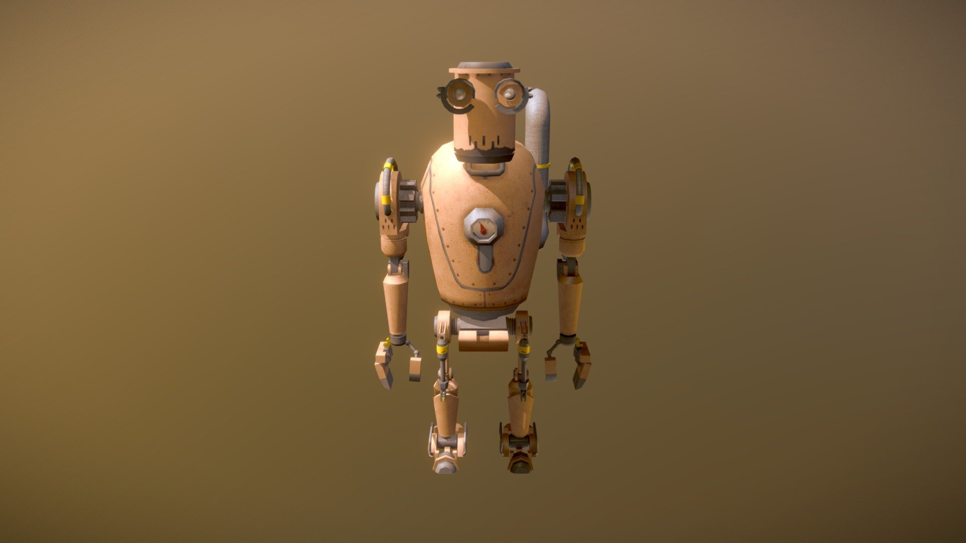 Nier Automata- Pascal - 3D model by Charis Ng (@avei_09) [d8872d2 ...