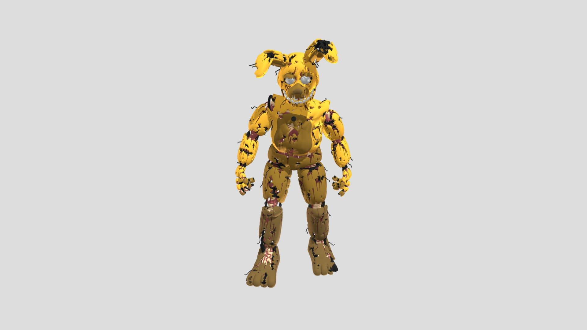 Springtrap stylized - Download Free 3D model by hydeo1844 [d8876ae ...