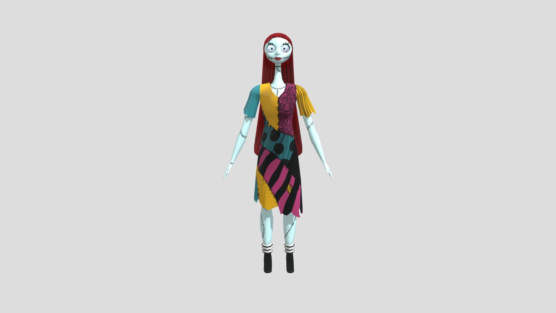 Sally - Download Free 3D model by R3DMCR/Random3DModelCreator (@R3DMCR ...