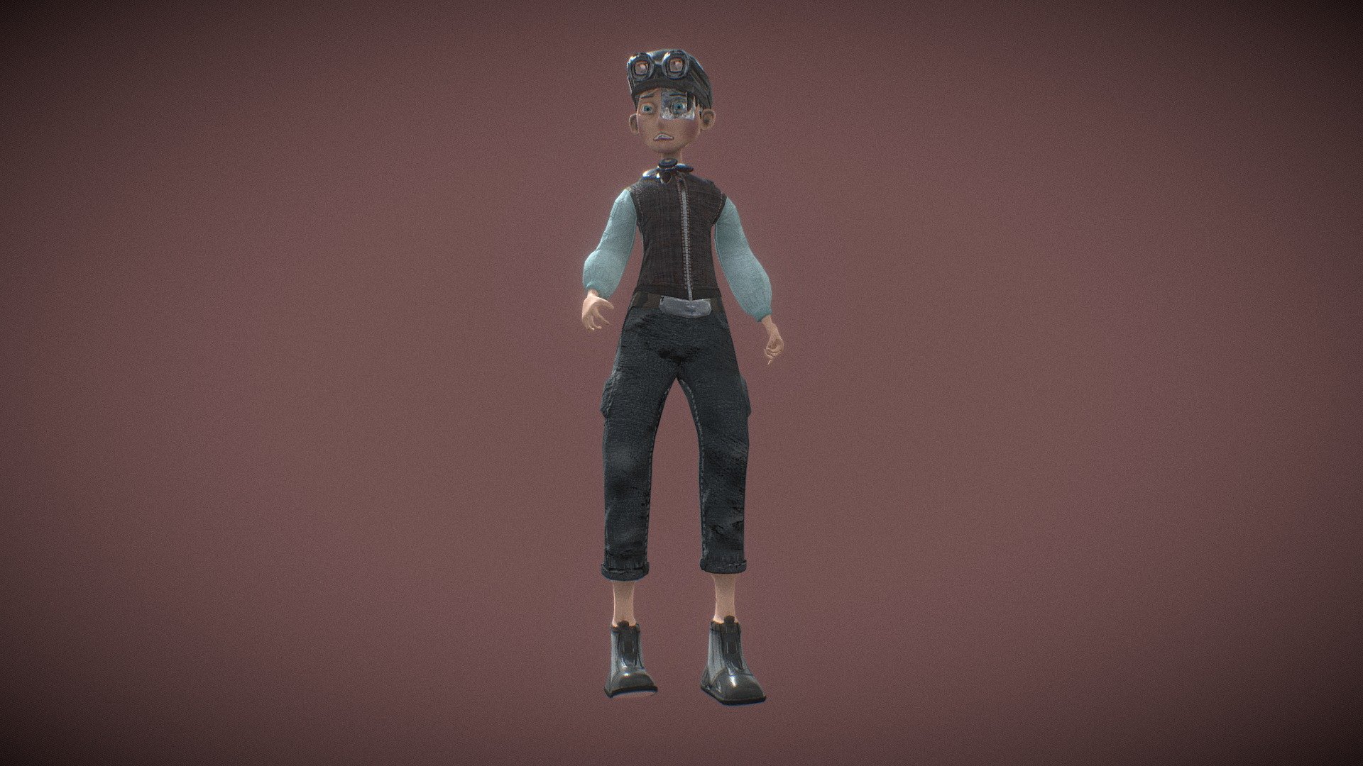 Character - 3D model by FelipeHoyos [d888bb0] - Sketchfab