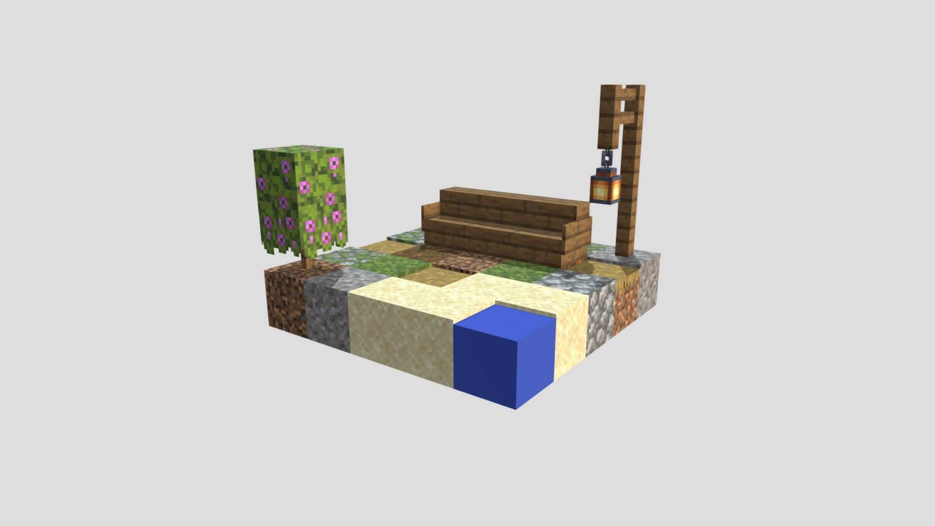 Bench - Download Free 3D model by BenjiDaBeagle [d889574] - Sketchfab
