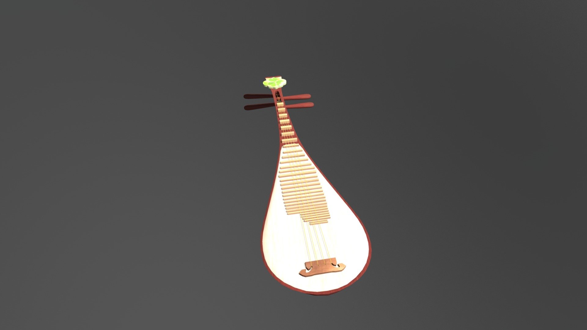 Lute - 3D model by 蒼墨 (@rwoormip510) [d889ce8] - Sketchfab