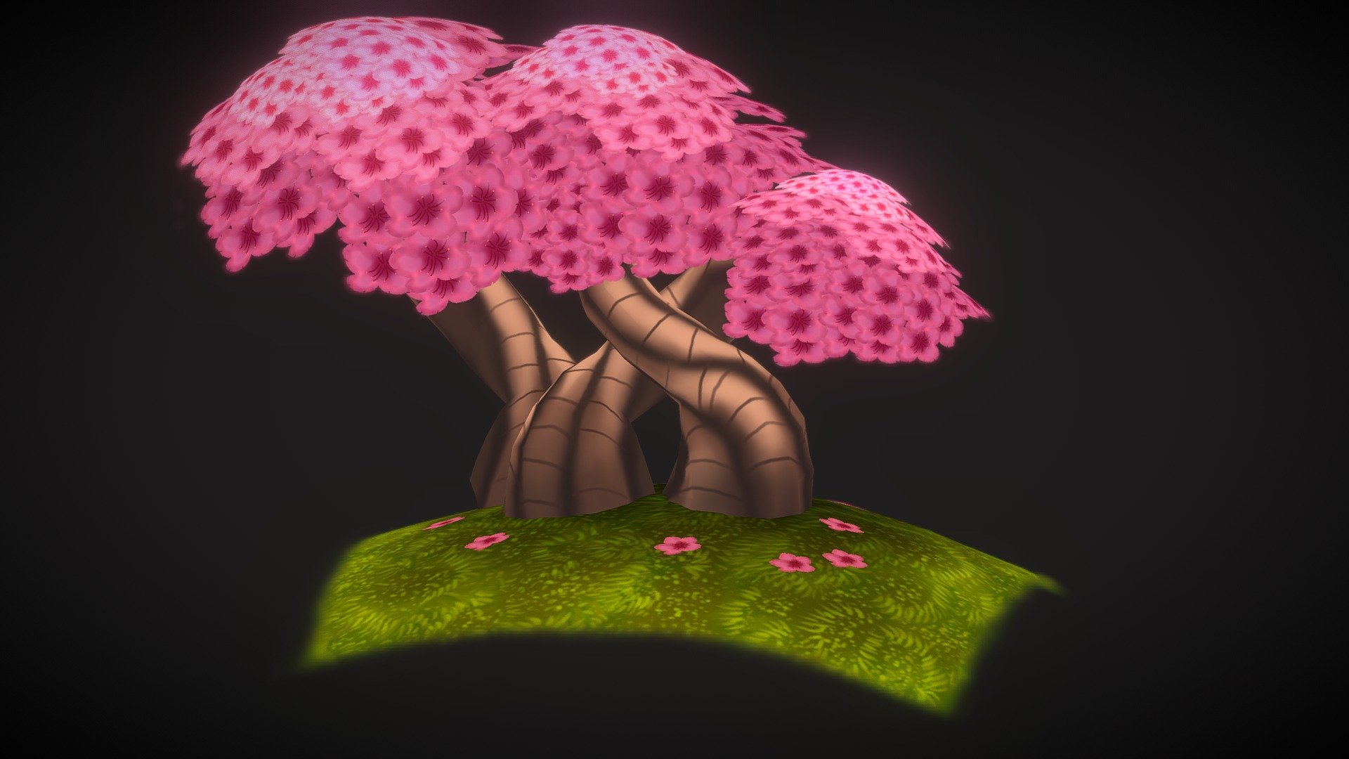 Cherry Tree - Download Free 3D model by Gustavo_Gontijo (@Baiano22 ...