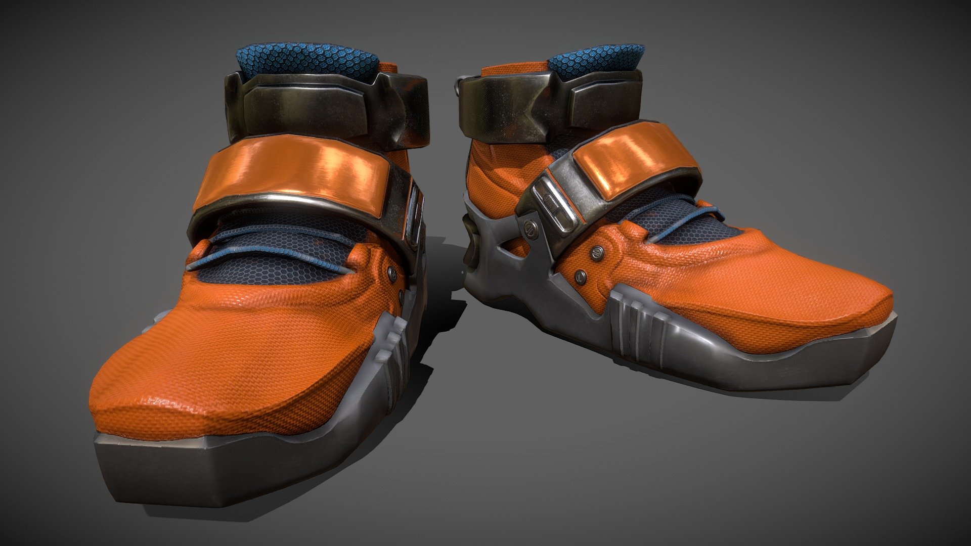 Low Poly Cyberpunk Shoes - Buy Royalty Free 3D model by CleanCraft3D ...