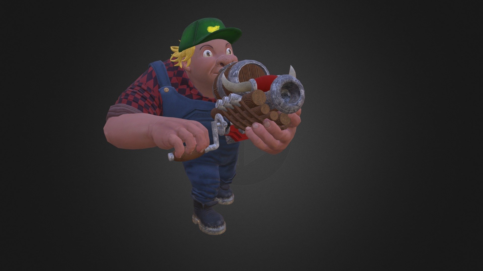 Dallas: Charge (long shot) Animation - 3D model by Tipping Toast Media ...