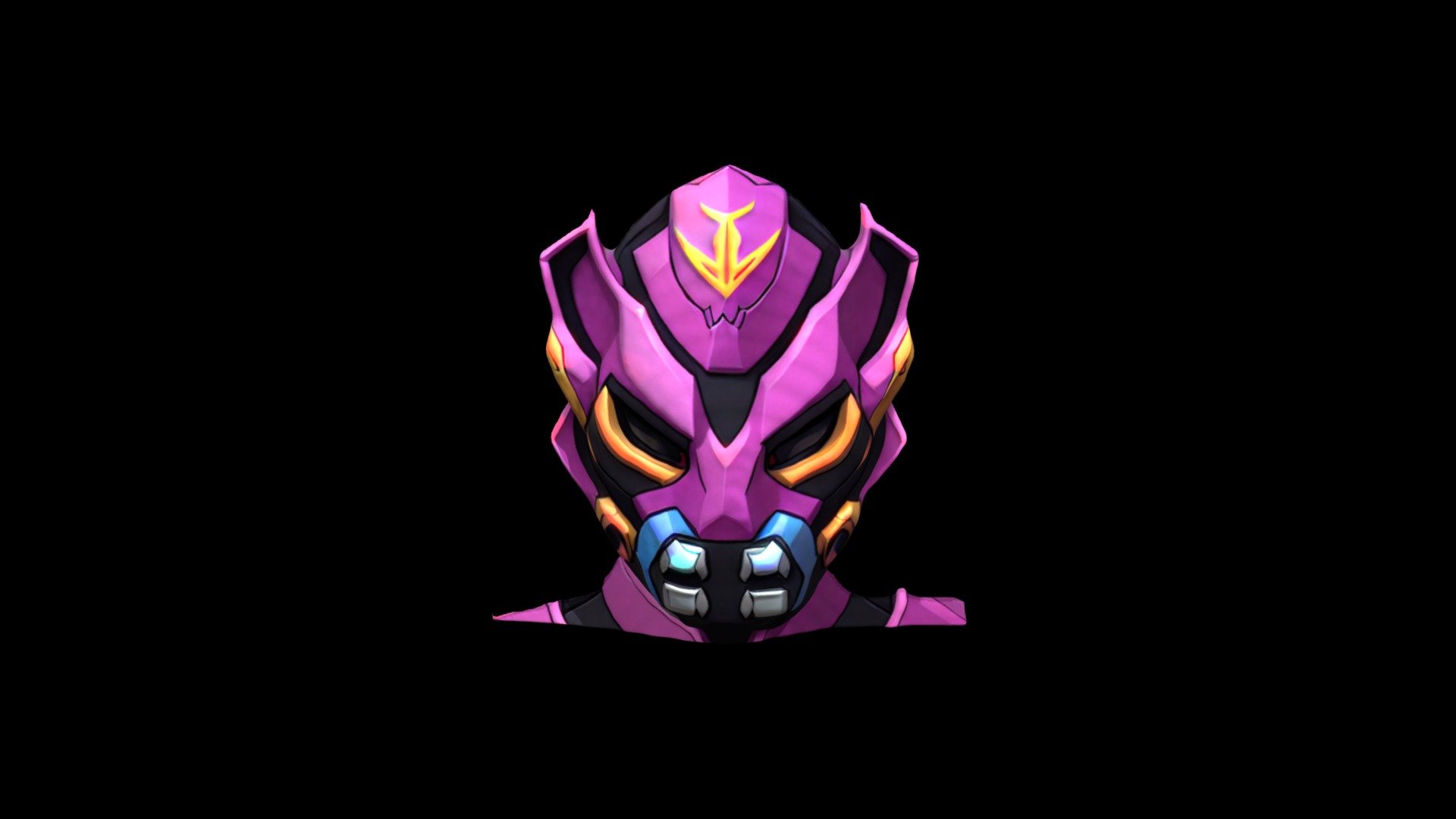 Helmet Mask Robot Cartoon 396 - Download Free 3D model by klrxyz ...