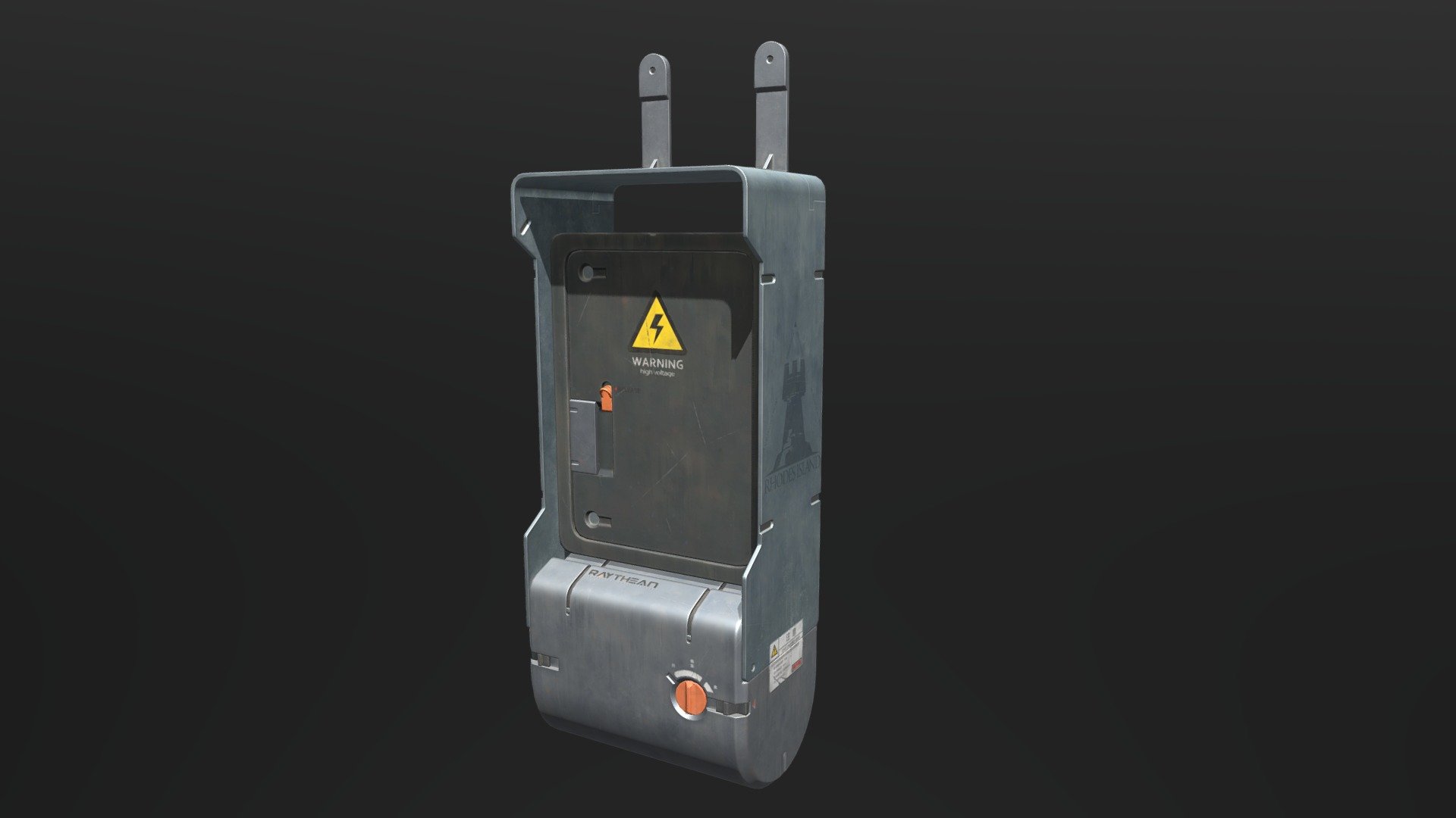 Sci-Fi Crane Console - 3D model by Harold Lee (@haroldlishixin ...