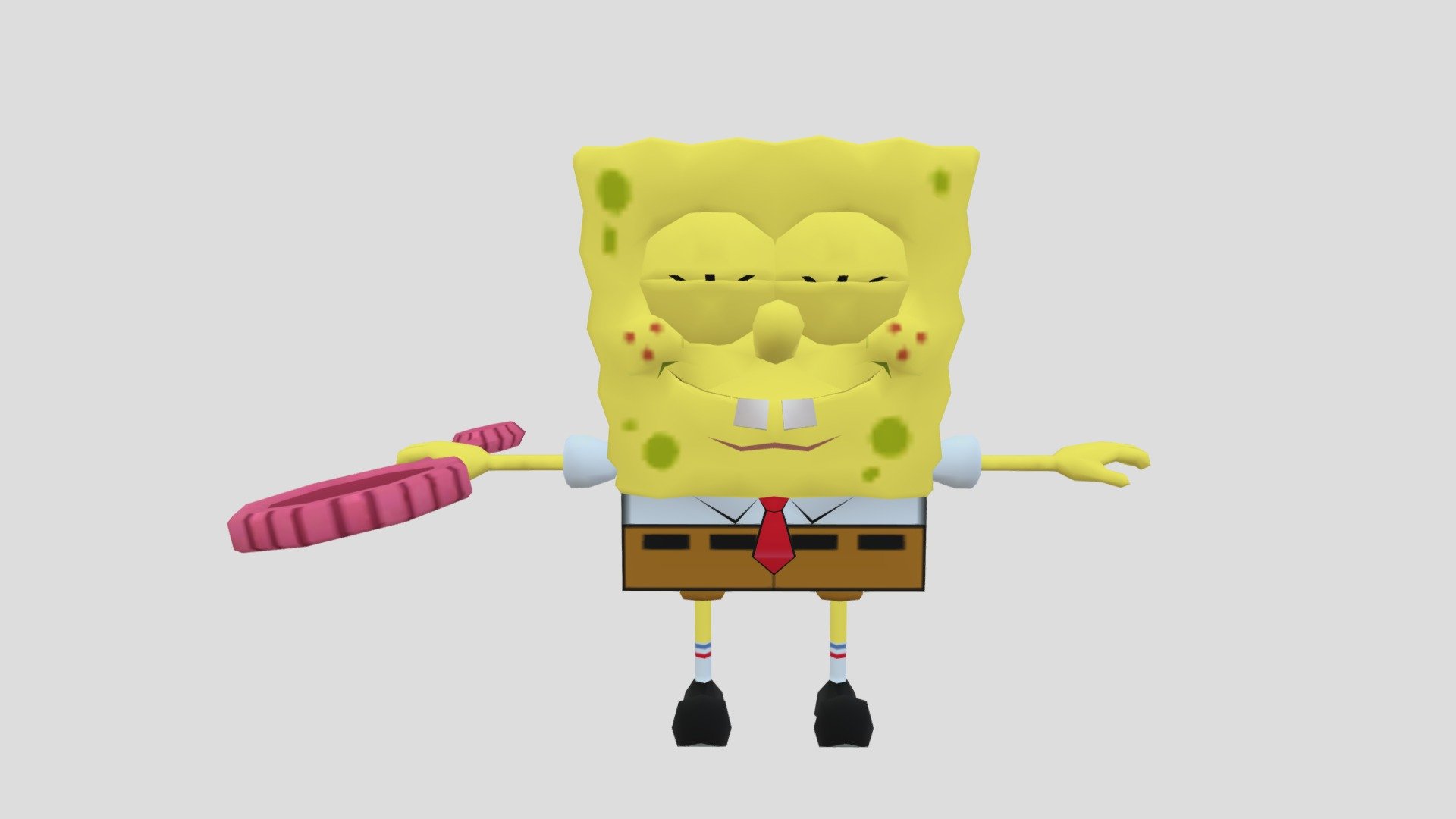 SpongeBob BFBB (GameCube) Updated - 3D model by SMF Features Developed ...
