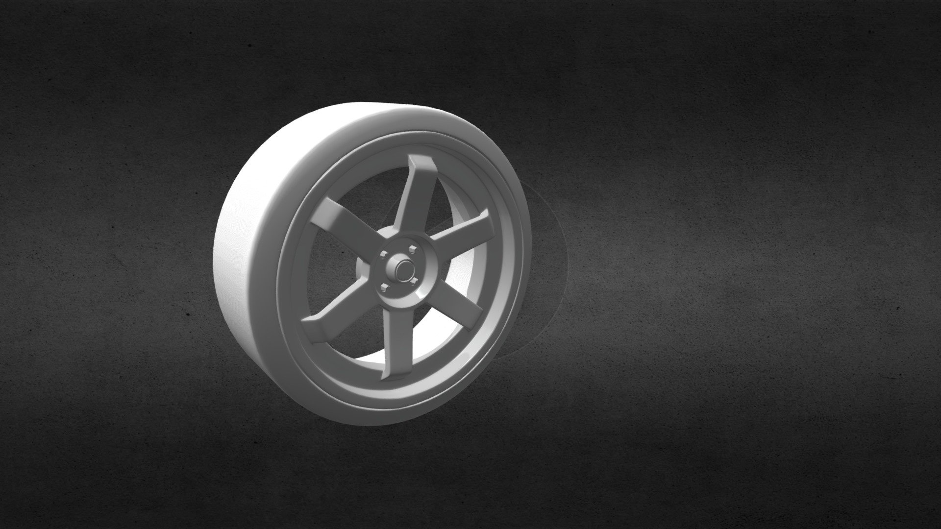 JAPAN RACING JR3 RIM + SLIM STRETCHED TYRE - 3D model by B-48-MFJ ...