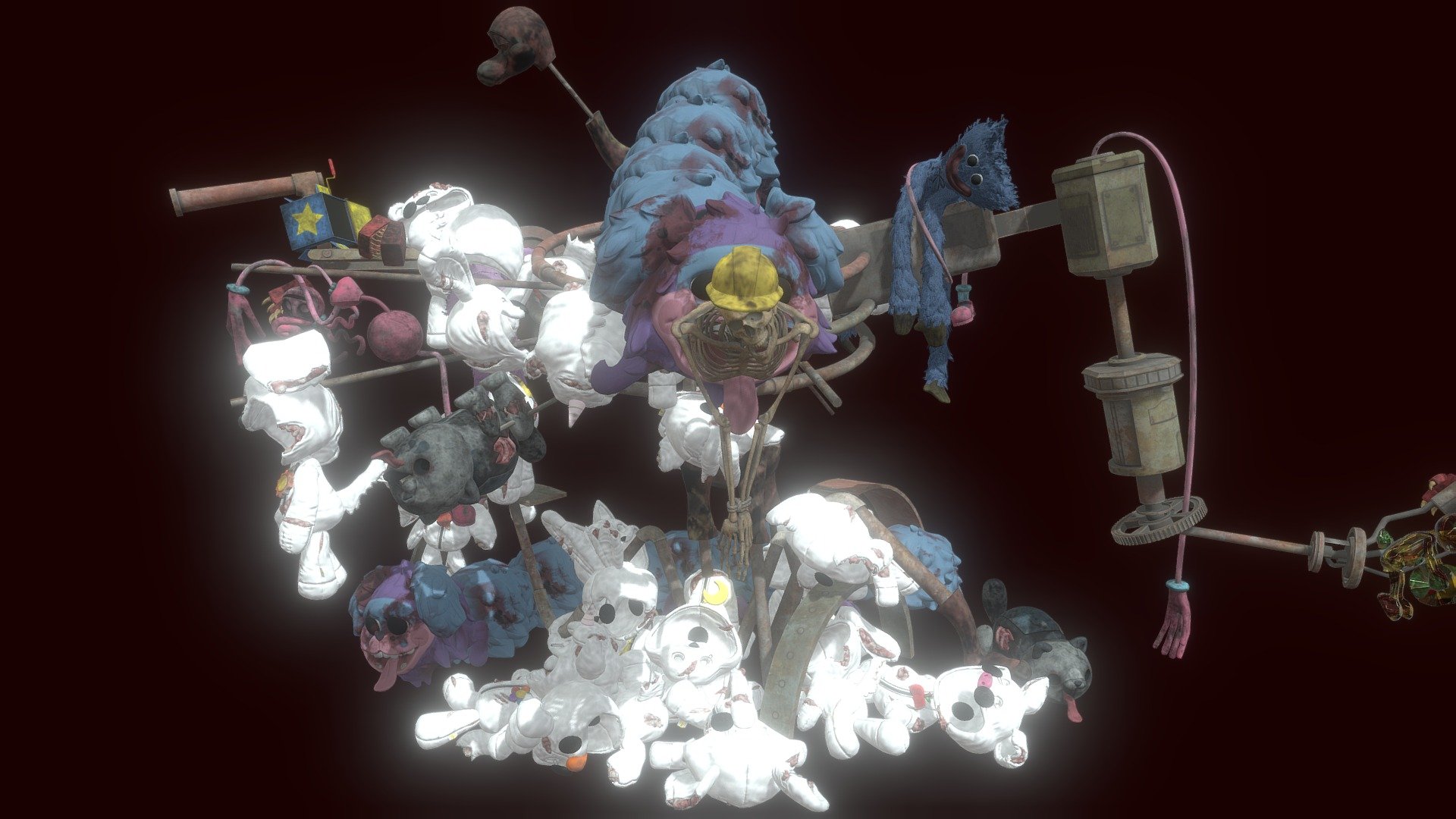 Prototype 1006 CatNaps God in process - Download Free 3D model by ...