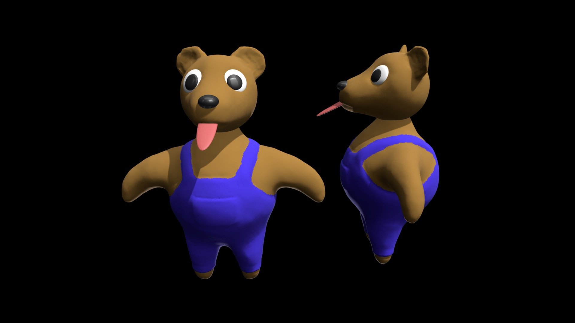 "Ted D. Bear" - 3D model by Mad Squid (@MadSquid) [d894278] - Sketchfab