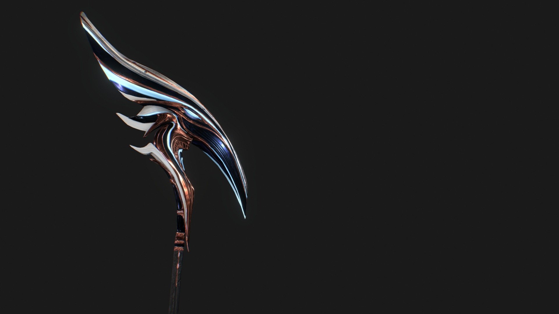 ION Polearm - 3D model by Yatus (@AnimoriA.H) [d894b26] - Sketchfab
