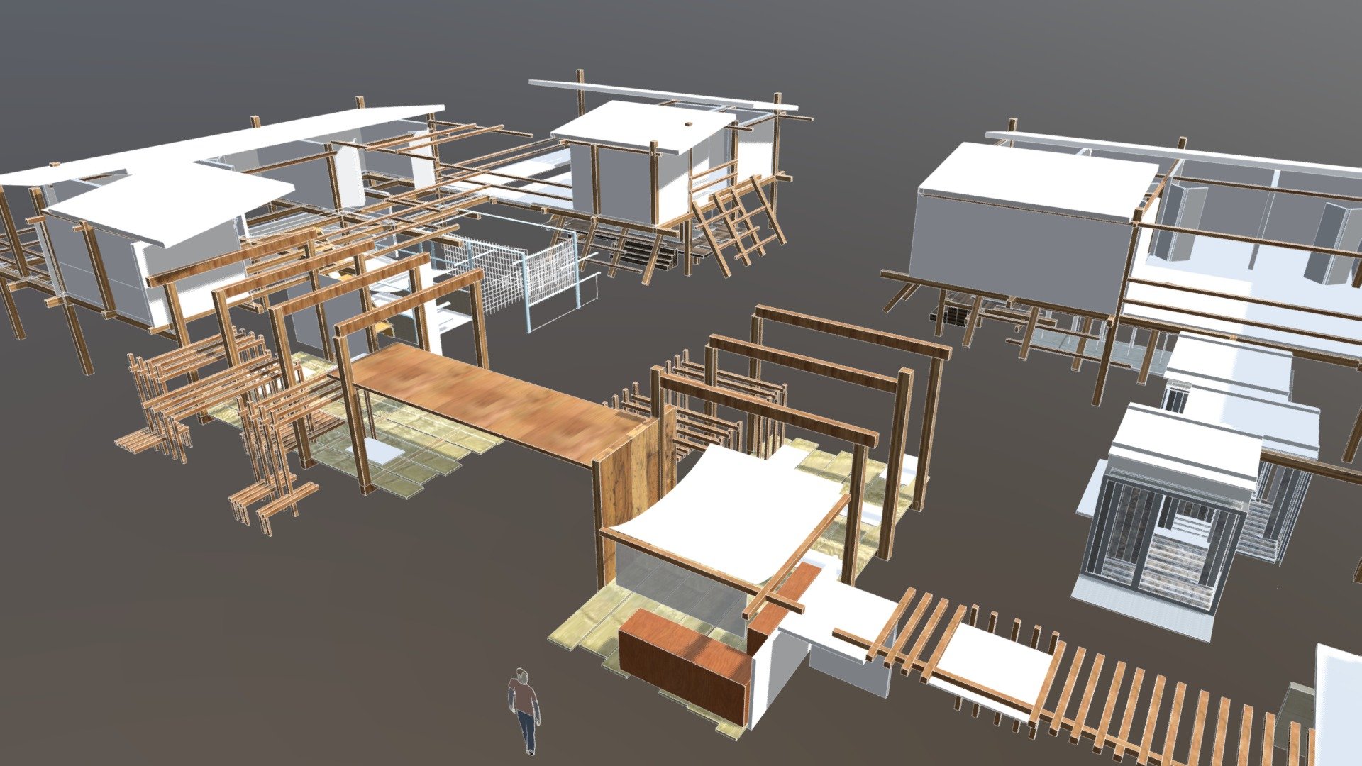 Worker Camp - 3D model by Nvnida [d8951a5] - Sketchfab