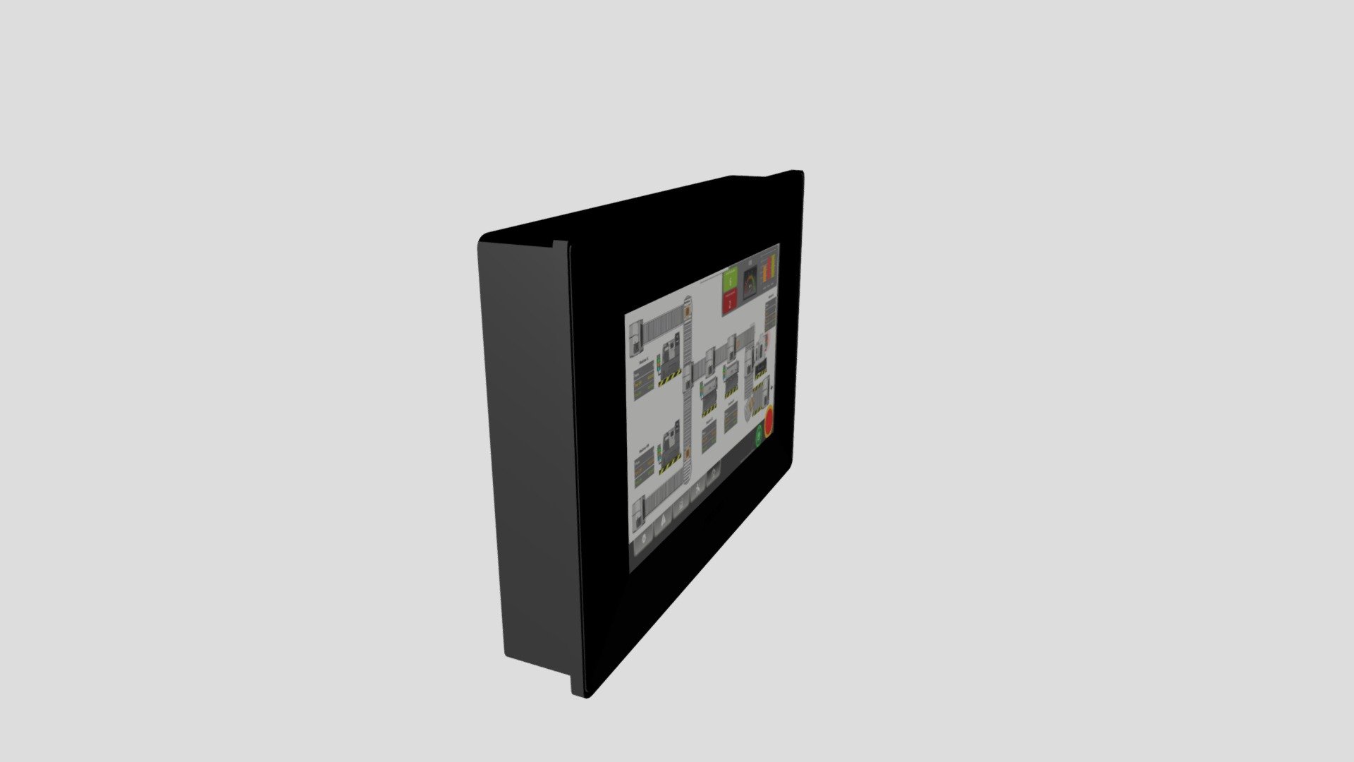 SMART_PANEL - 3D model by furknyts [d896f3d] - Sketchfab
