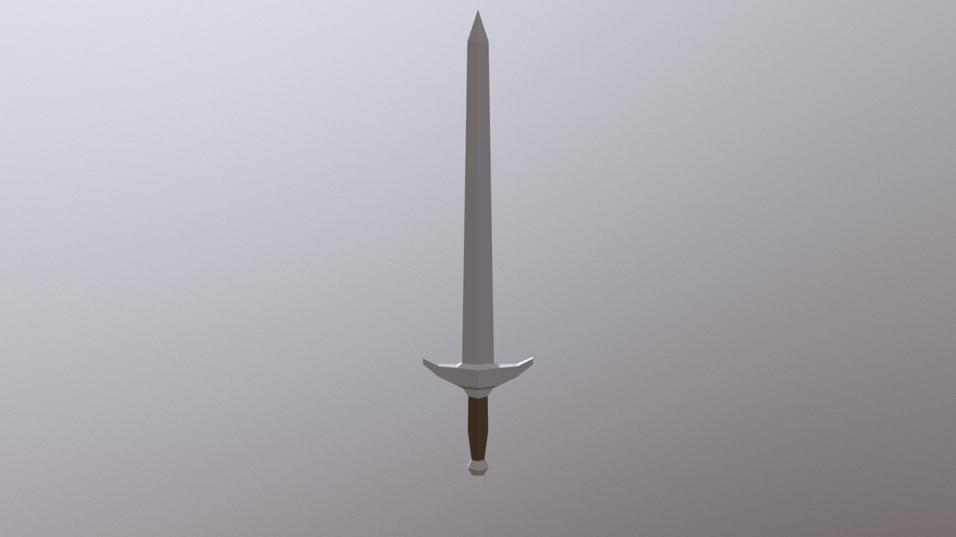 Low Poly Arming Sword - 3D model by beague (@benteague27) [d898c95 ...