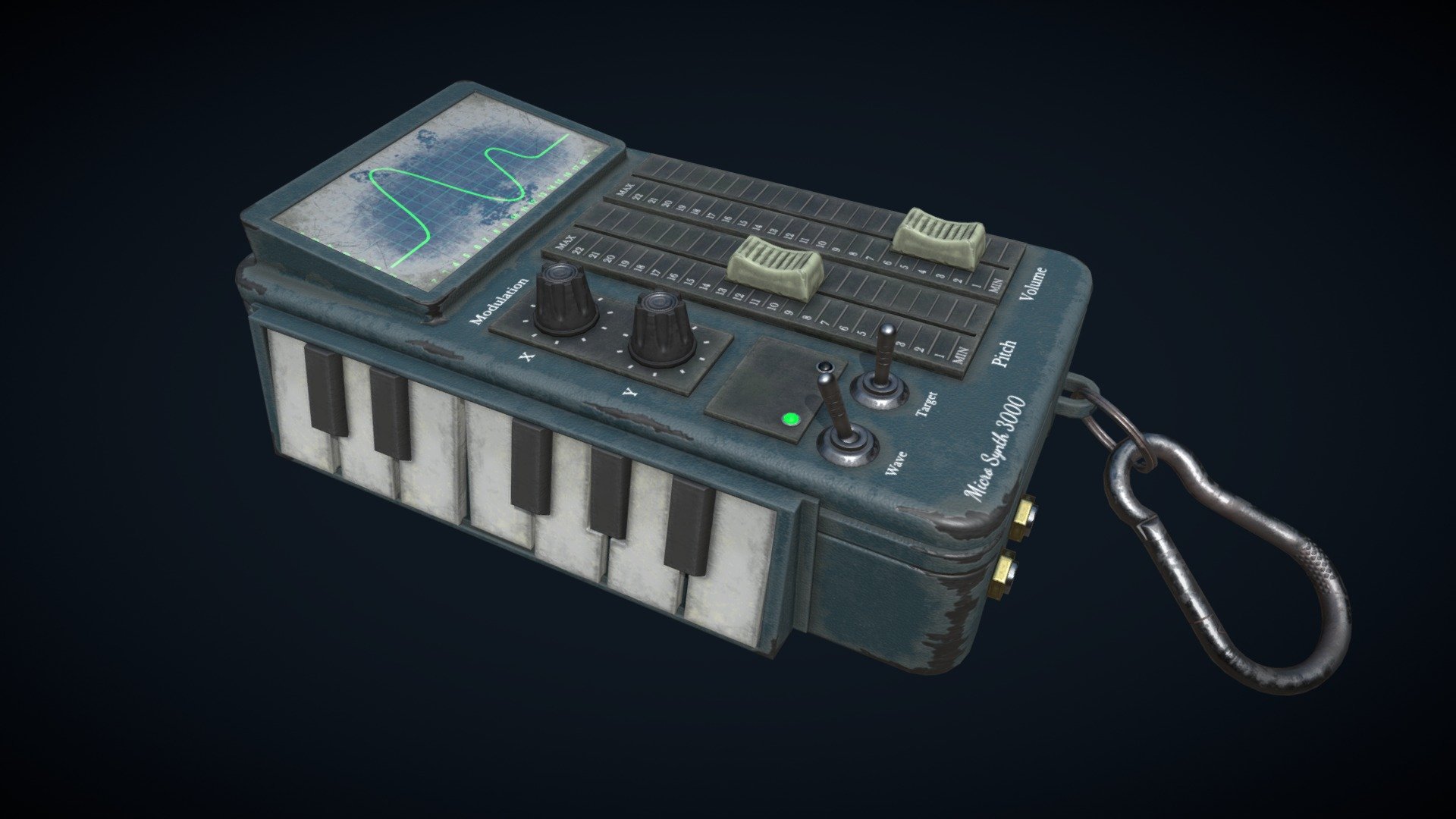 Mirco Synth 3000 - 3D model by Mawcos [d899361] - Sketchfab