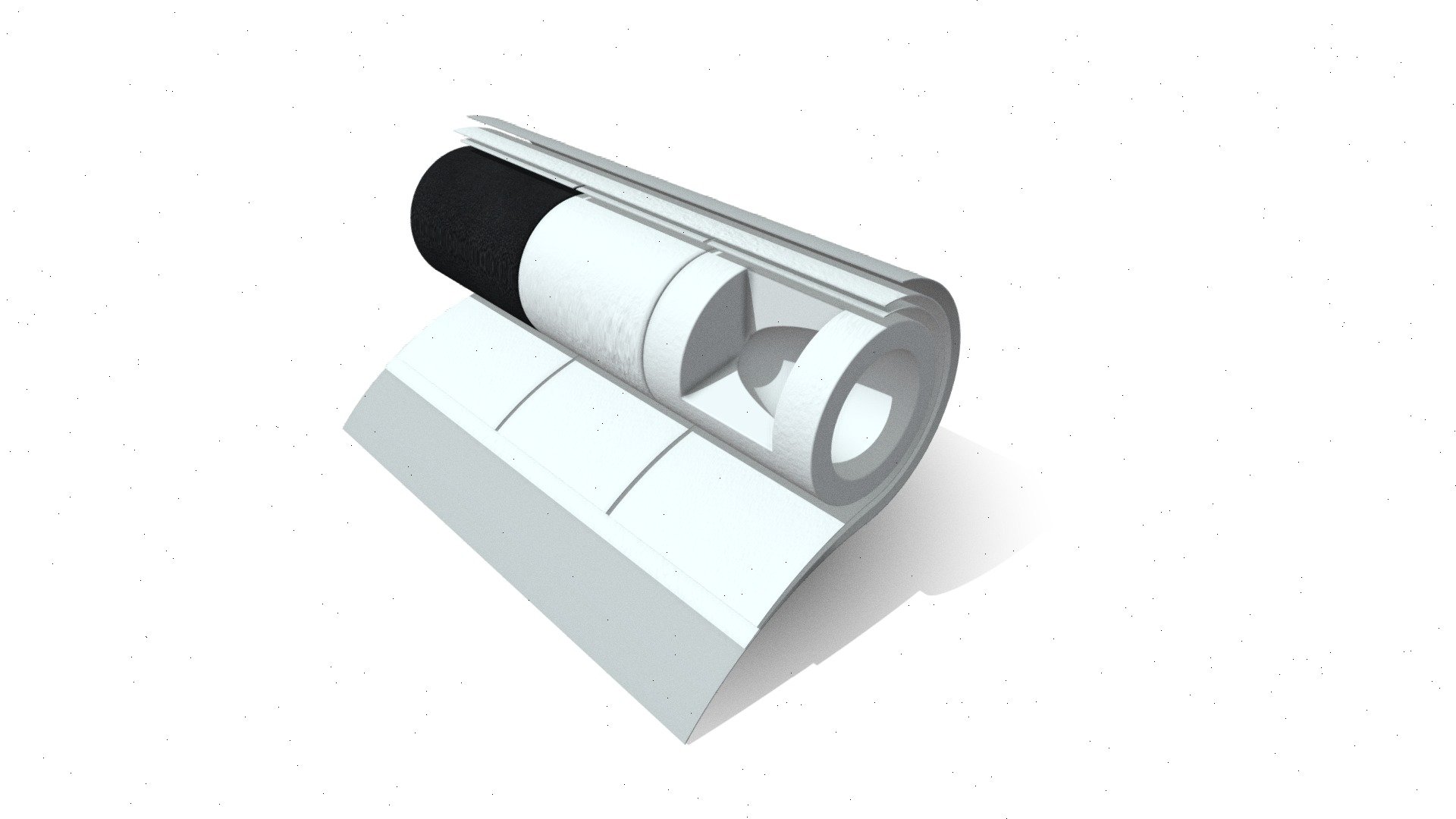 Triple Tube Carbon - 3D model by ilikeit.agency [d89a254] - Sketchfab