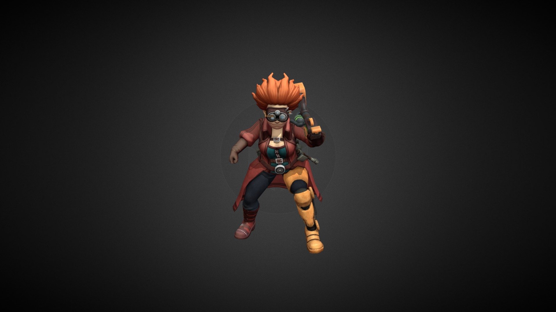 Shatter Champion: Professor Blunderstein - 3D model by Yecats ...