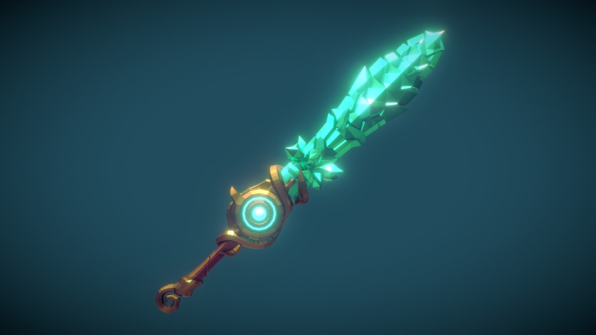 Swordtember 2025 Day 9: Crystal - 3D model by Liberi Arcano ...