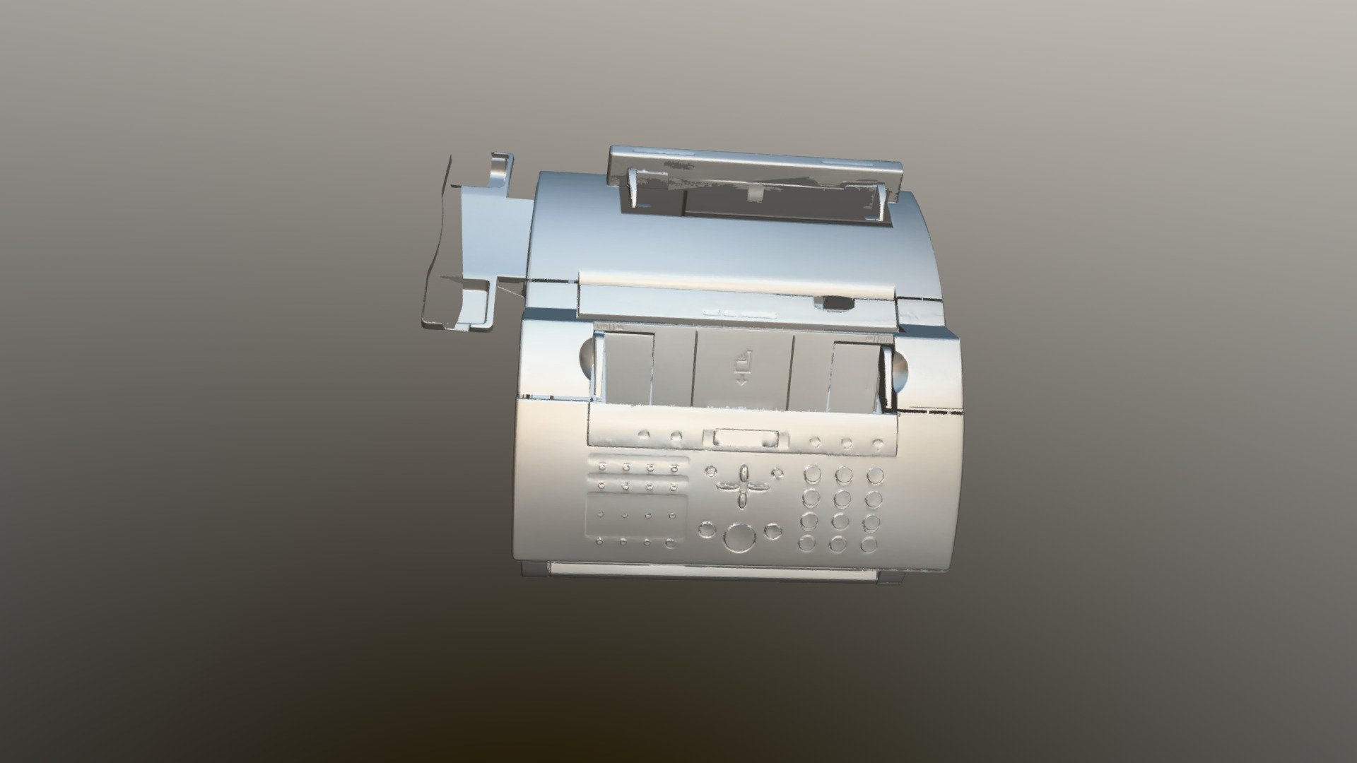 Fax Machine - 3D model by SimulationNinja [d89b868] - Sketchfab