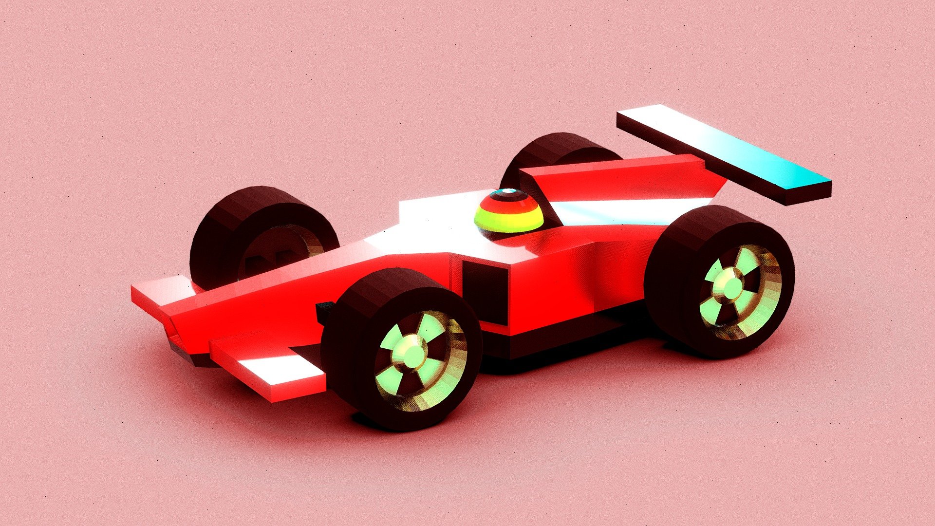 Race car - Simple Lowpoly - Download Free 3D model by rkmorello ...