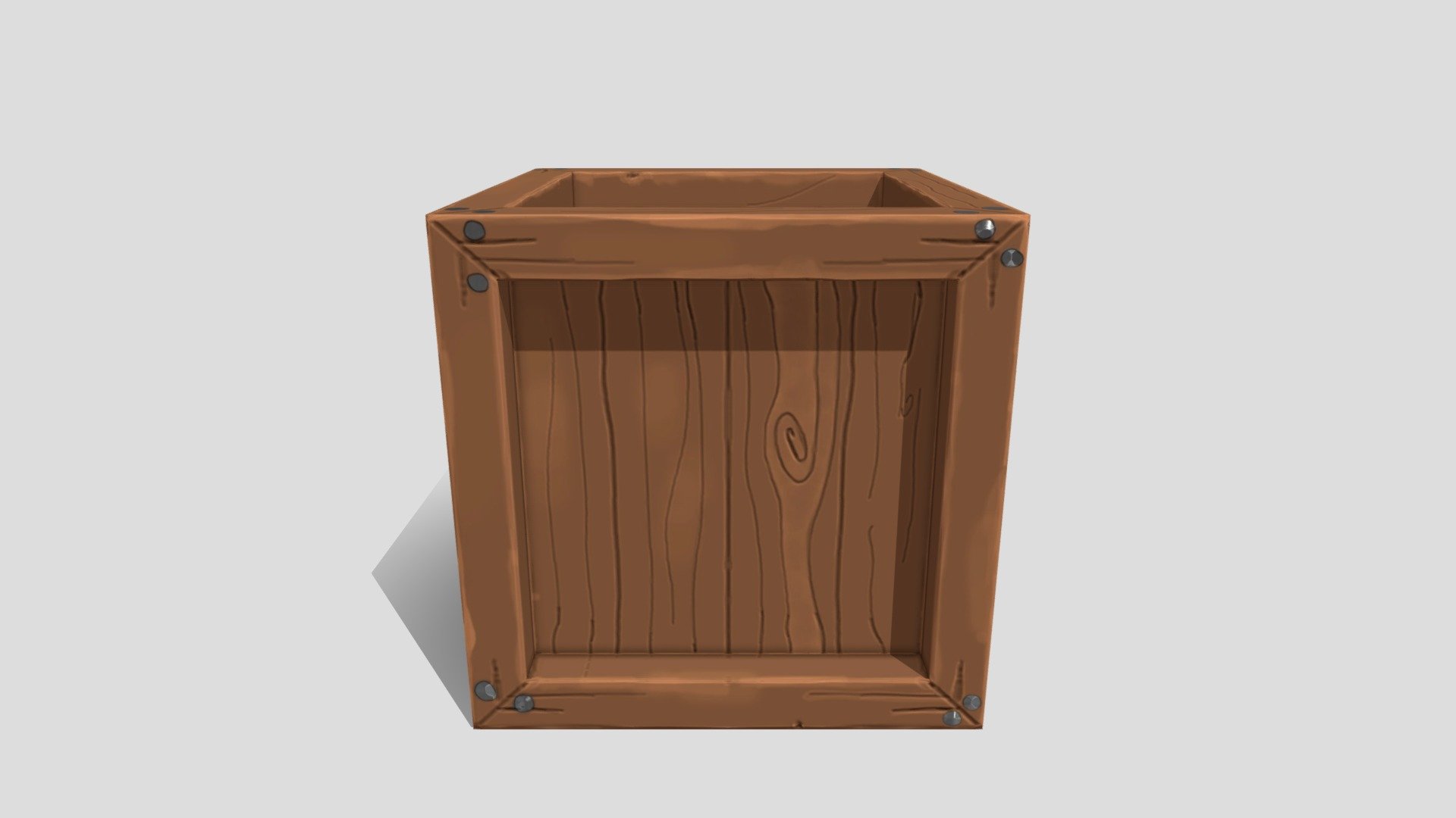 Low poly stylized crate - 3D model by emperors_finest [d89d0a2] - Sketchfab