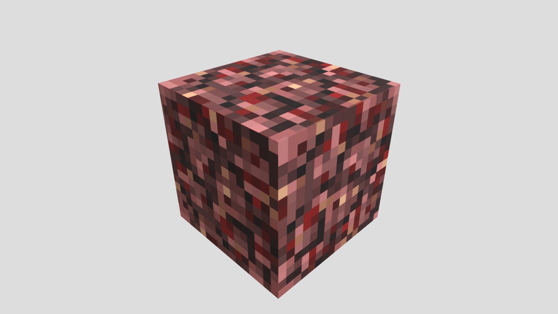 Netherrack Block (old) - Download Free 3D model by Wolfie225484587 ...
