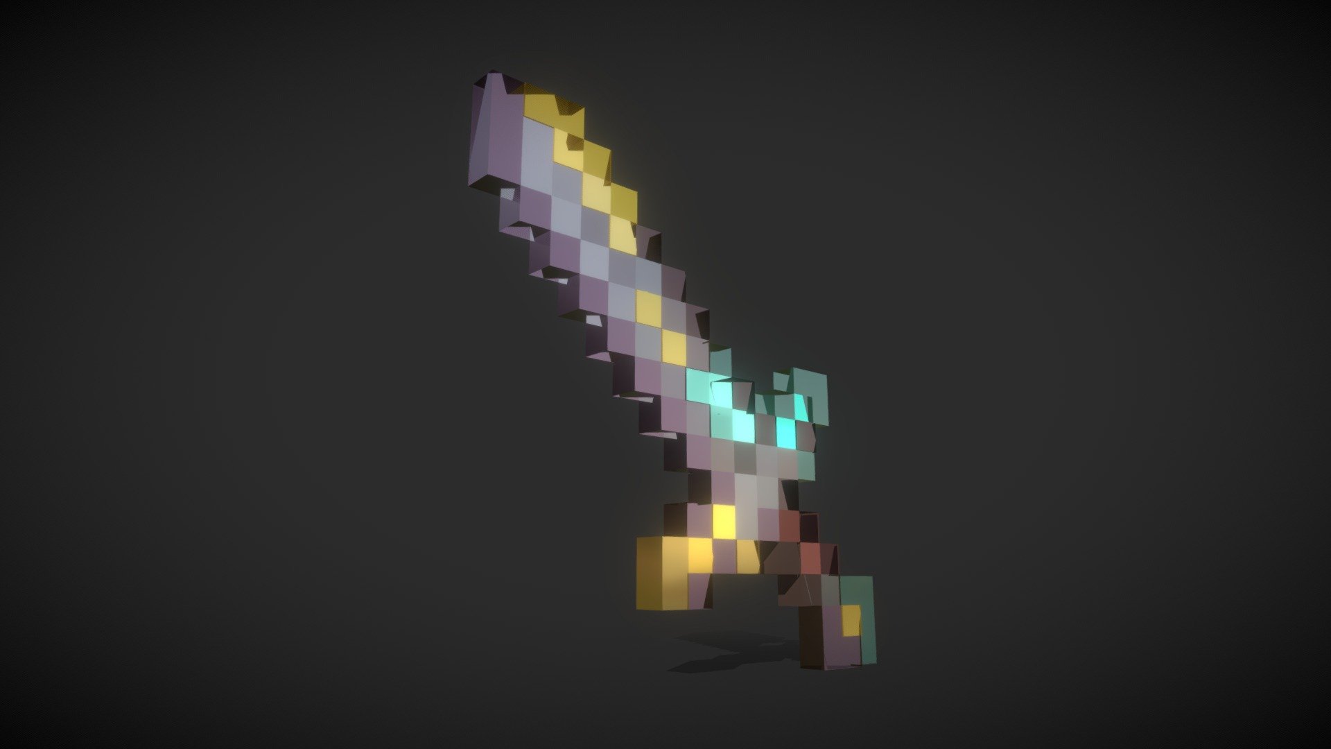 fixed Netherite Sword - 3D model by some_retarded_art303 (@ftena1 ...