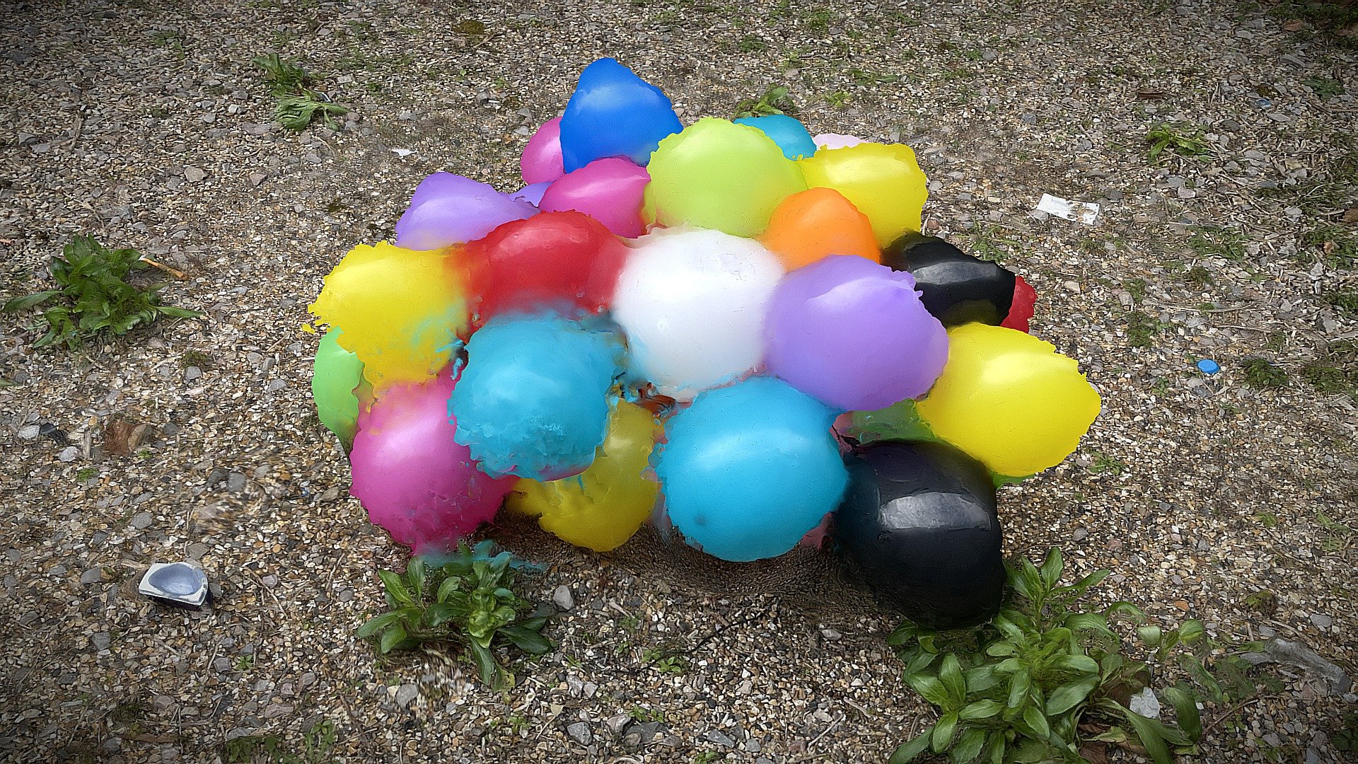 3D scan of mixed colour balloons - 3D model by Florian Stephens ...