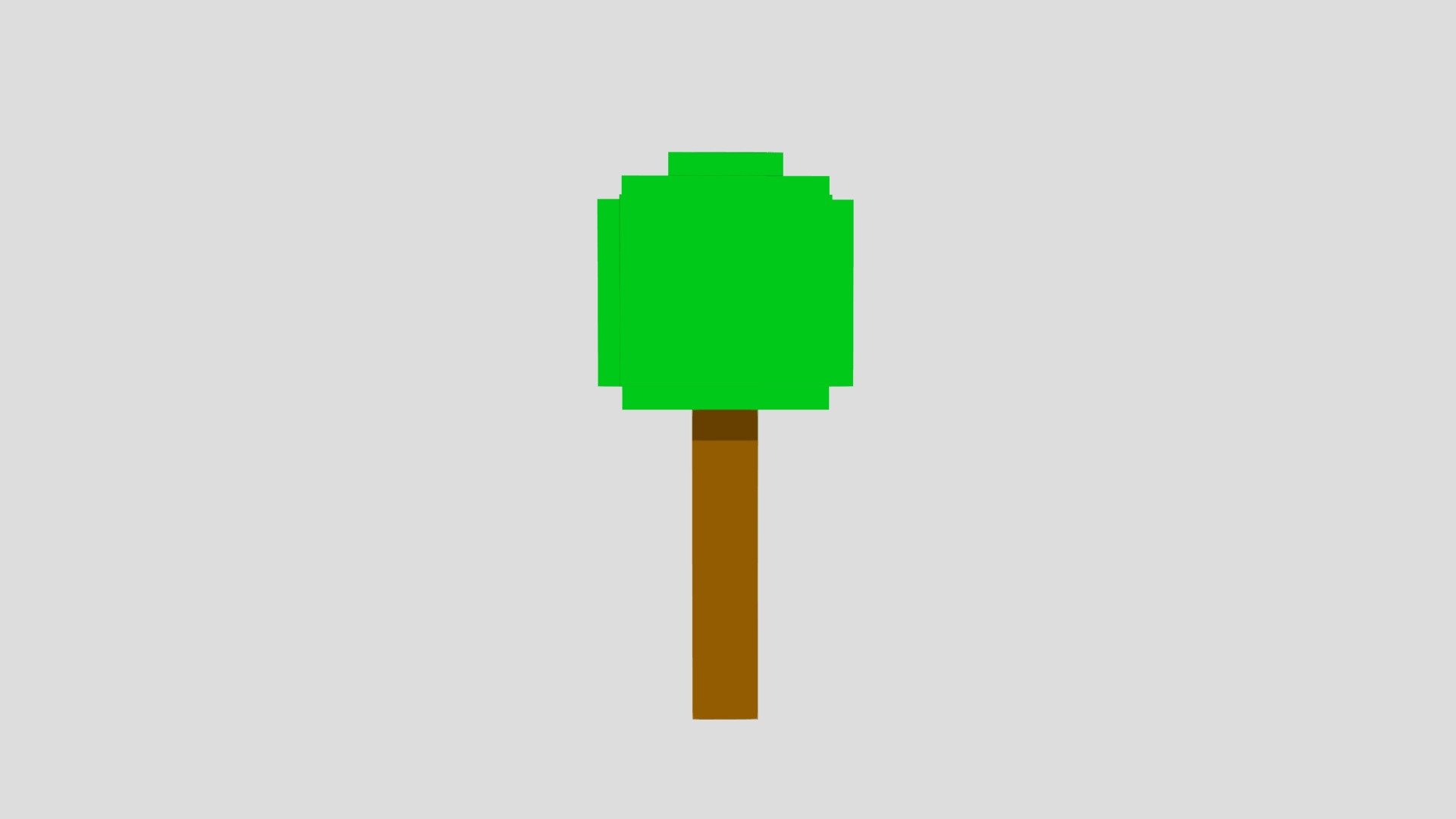 Pixel Tree - Download Free 3D model by ajhgat255 [d8a0a6c] - Sketchfab