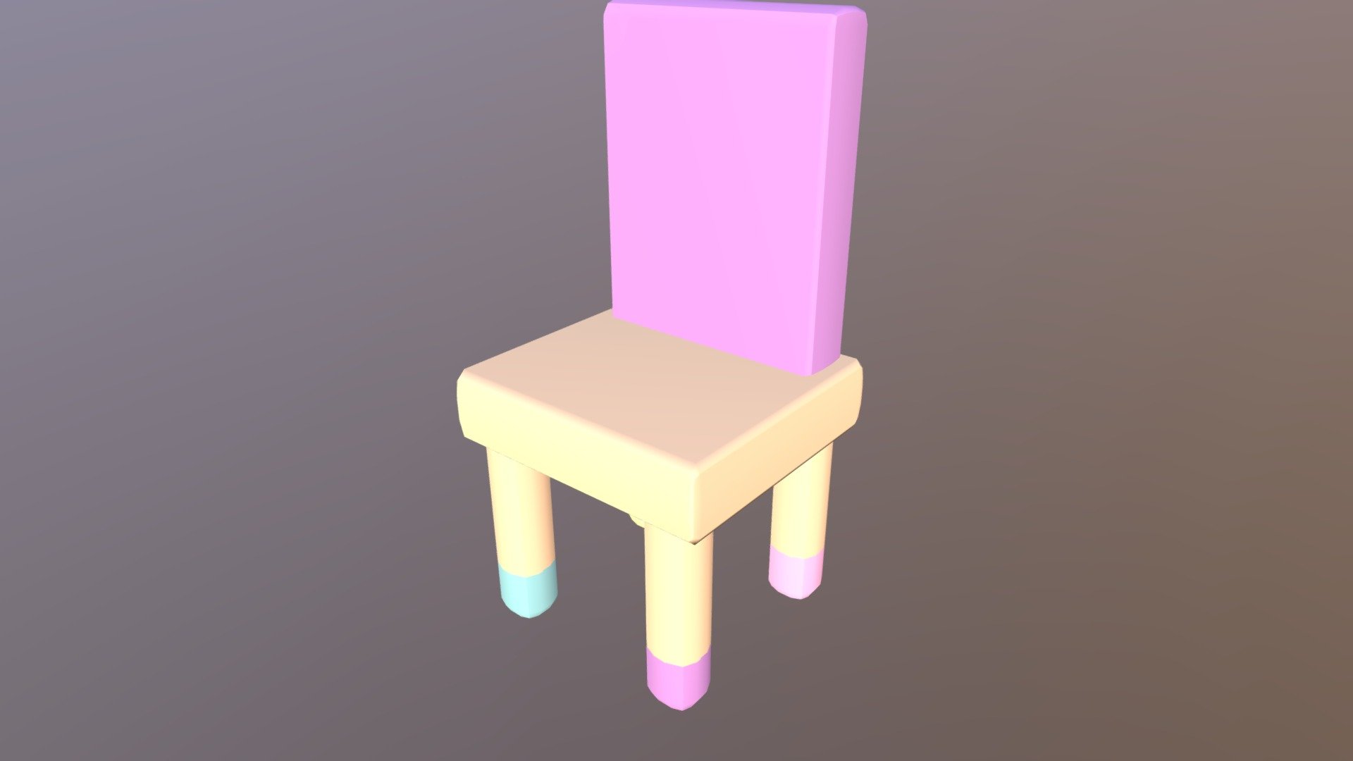 Chair V2 - Download Free 3D model by NicoleT.13Art (@Nicole_13 ...