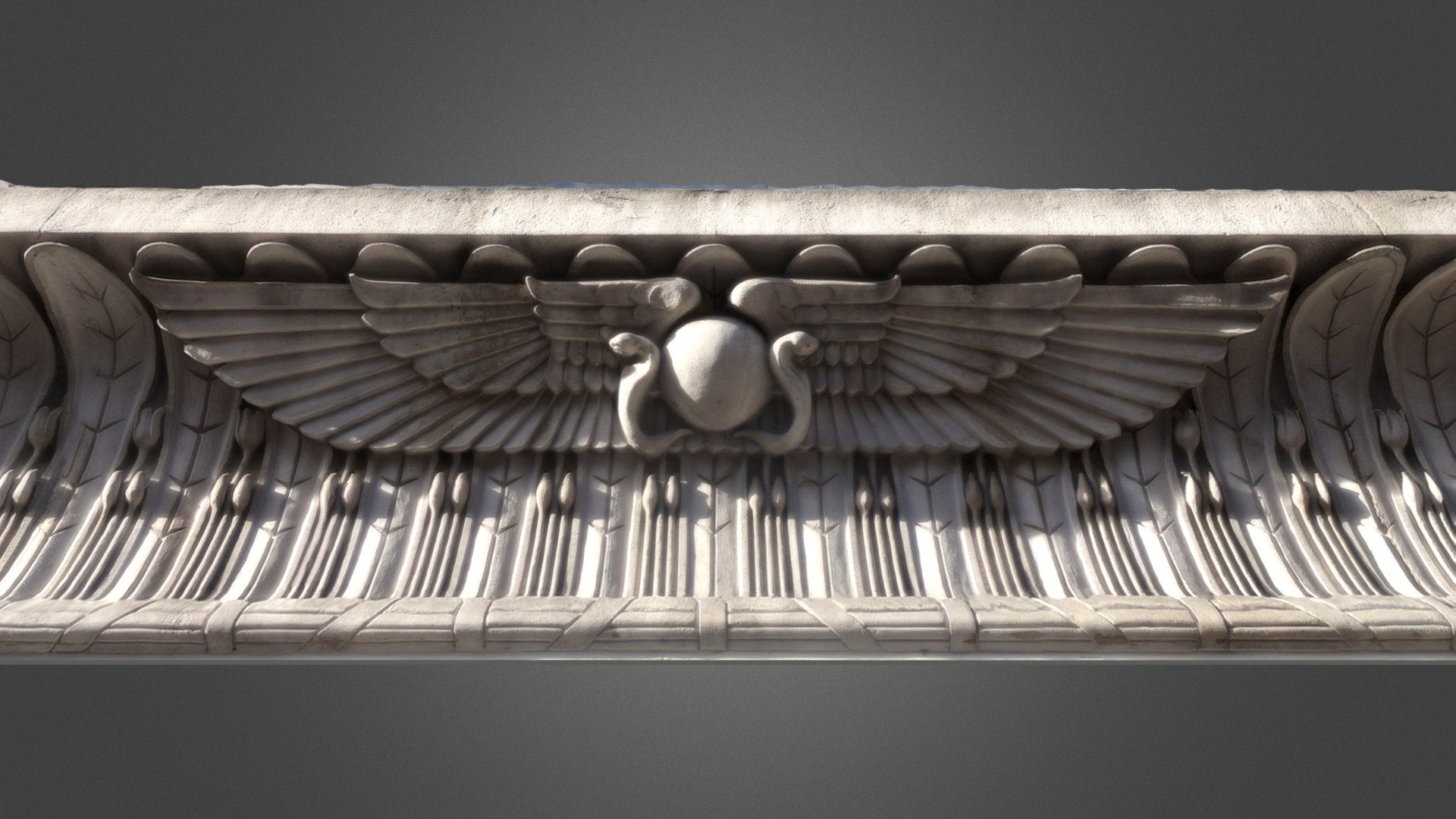 Winged Horus, A400, London, UK - Buy Royalty Free 3D model by Thomas ...