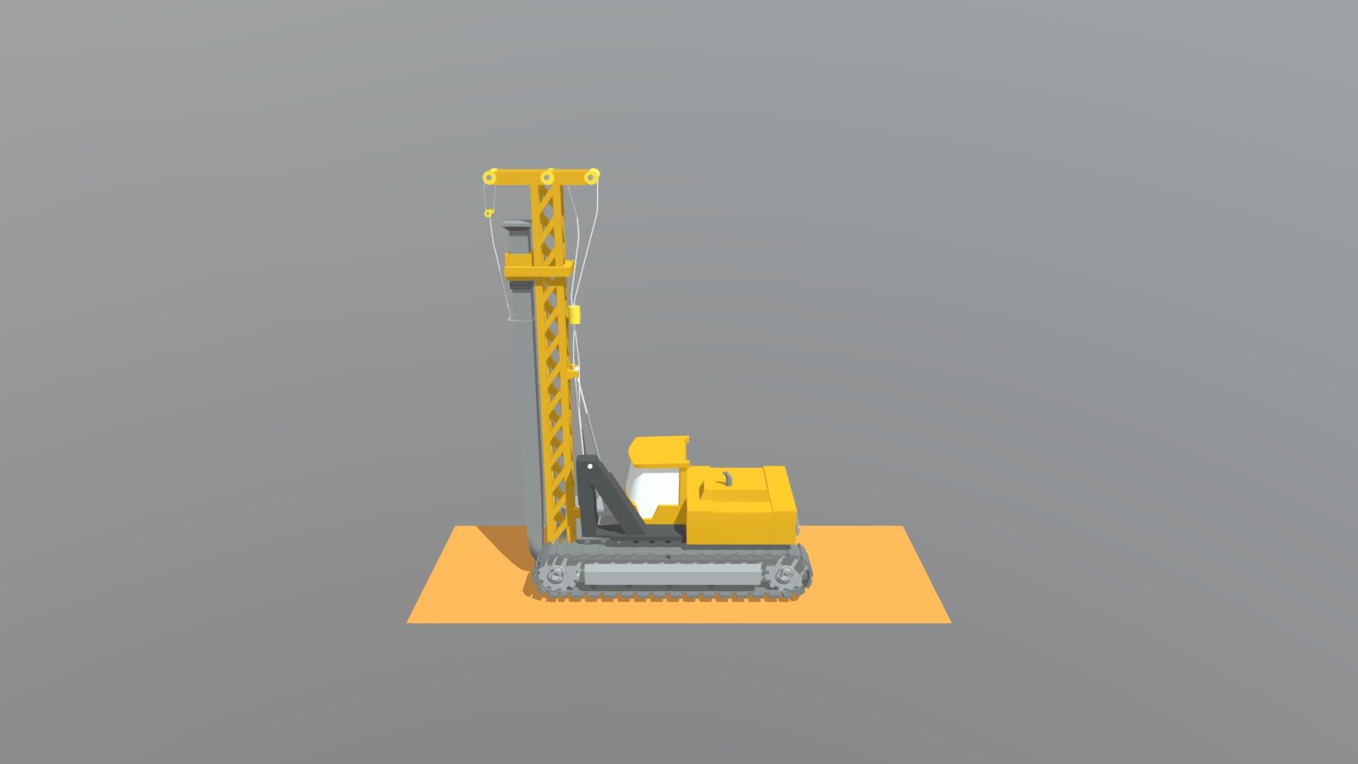 Pile Driving - 3D model by Rickoseptian [d8a4256] - Sketchfab