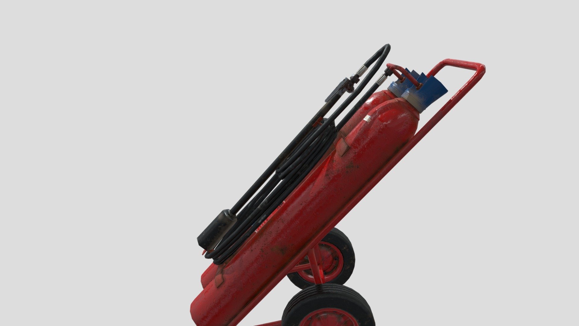 Wheeled Fire Extinguisher - 3D model by asaeinzz.zneb (@asainzz.zneb ...