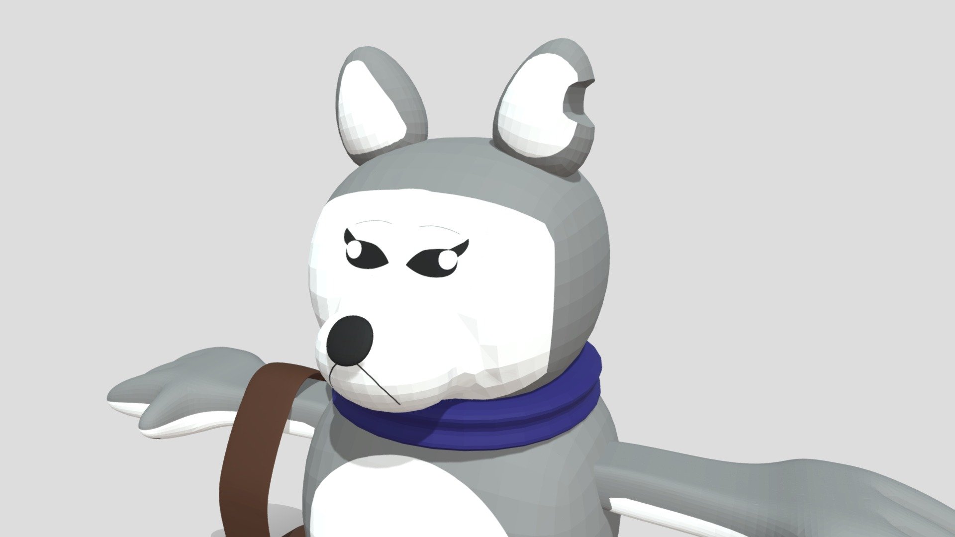 Husky Character (DreadFall) - 3D model by pixolypupkit [d8a61b1 ...