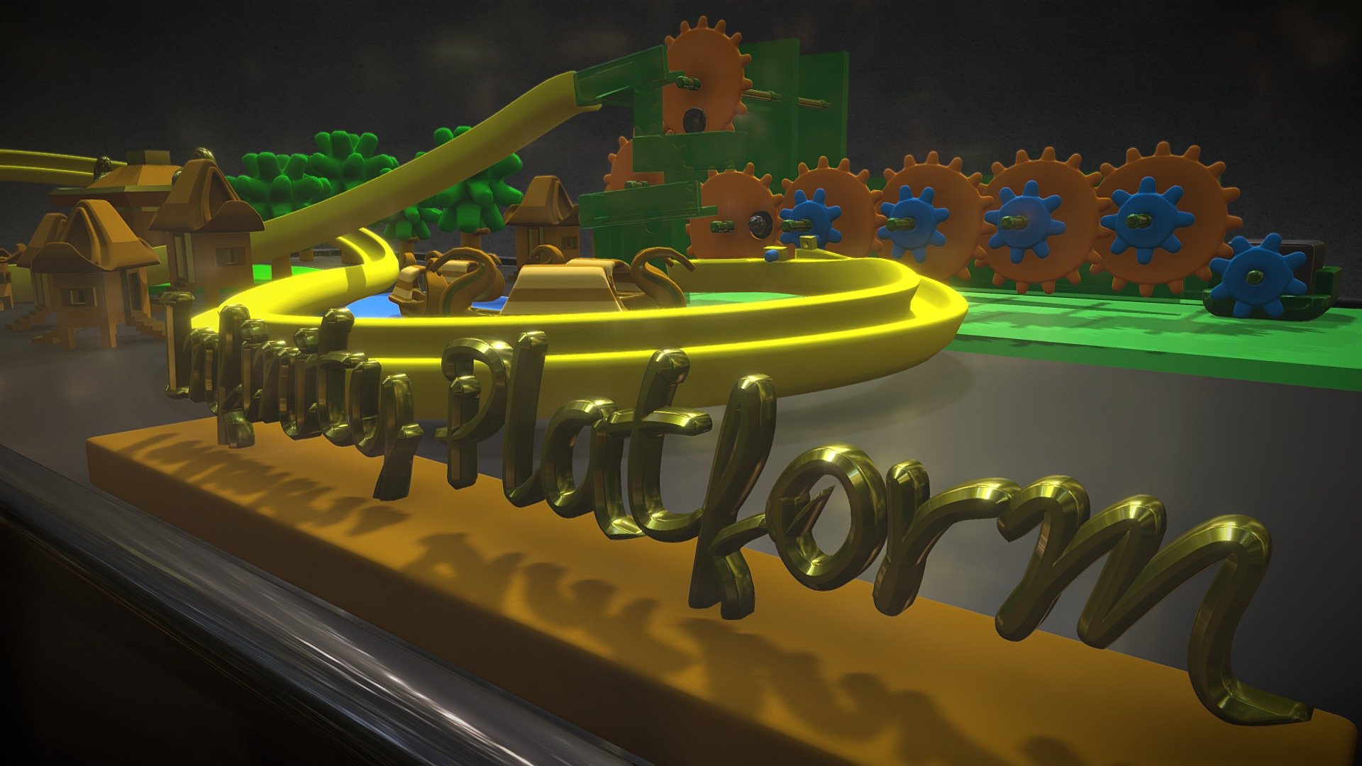 Infinity Platform - 3D model by zenithoh [d8a681a] - Sketchfab